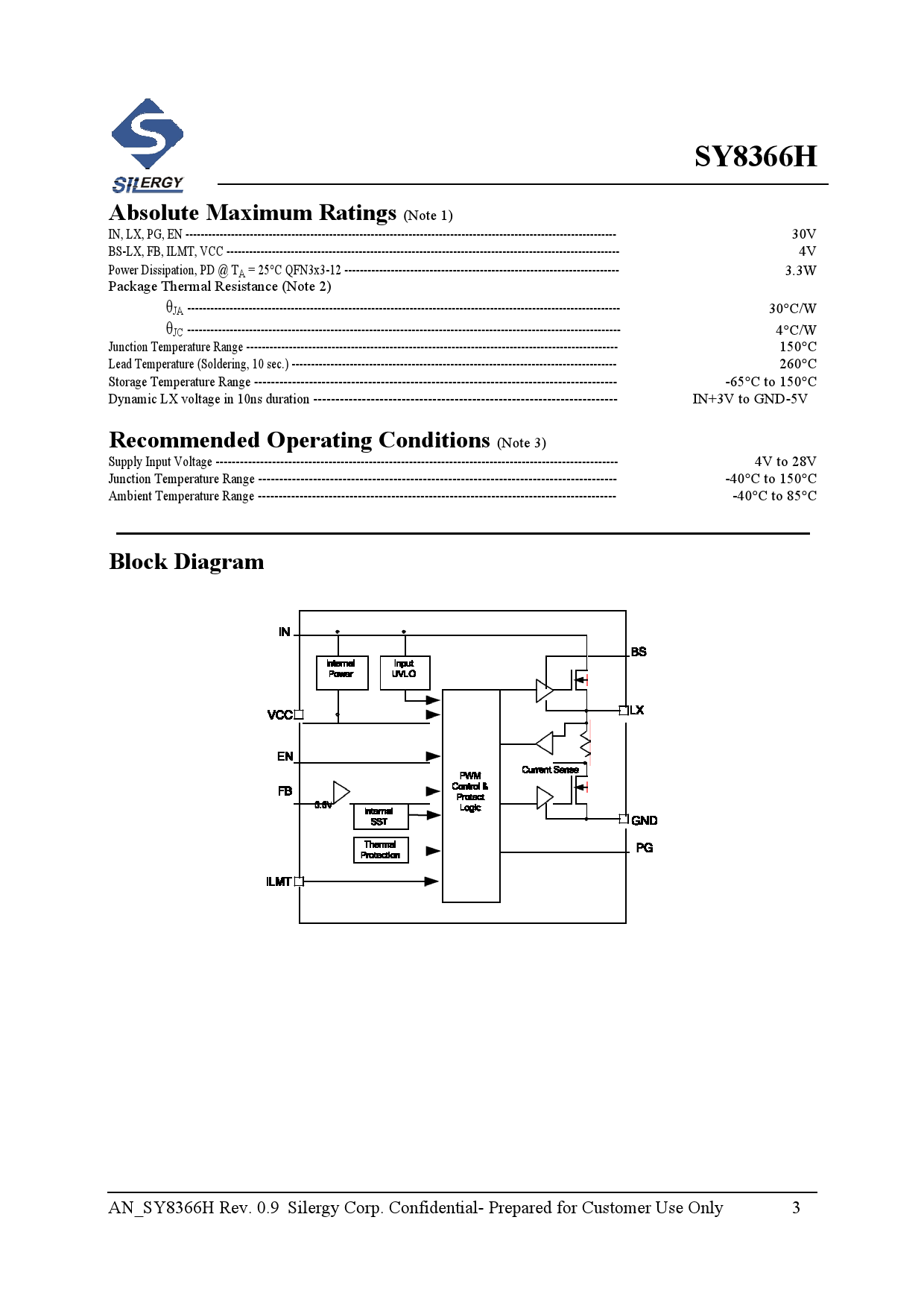SY8366HQQC_（矽力杰silergy）SY8366HQQC中文资料_价格_PDF手册-立创电子商城