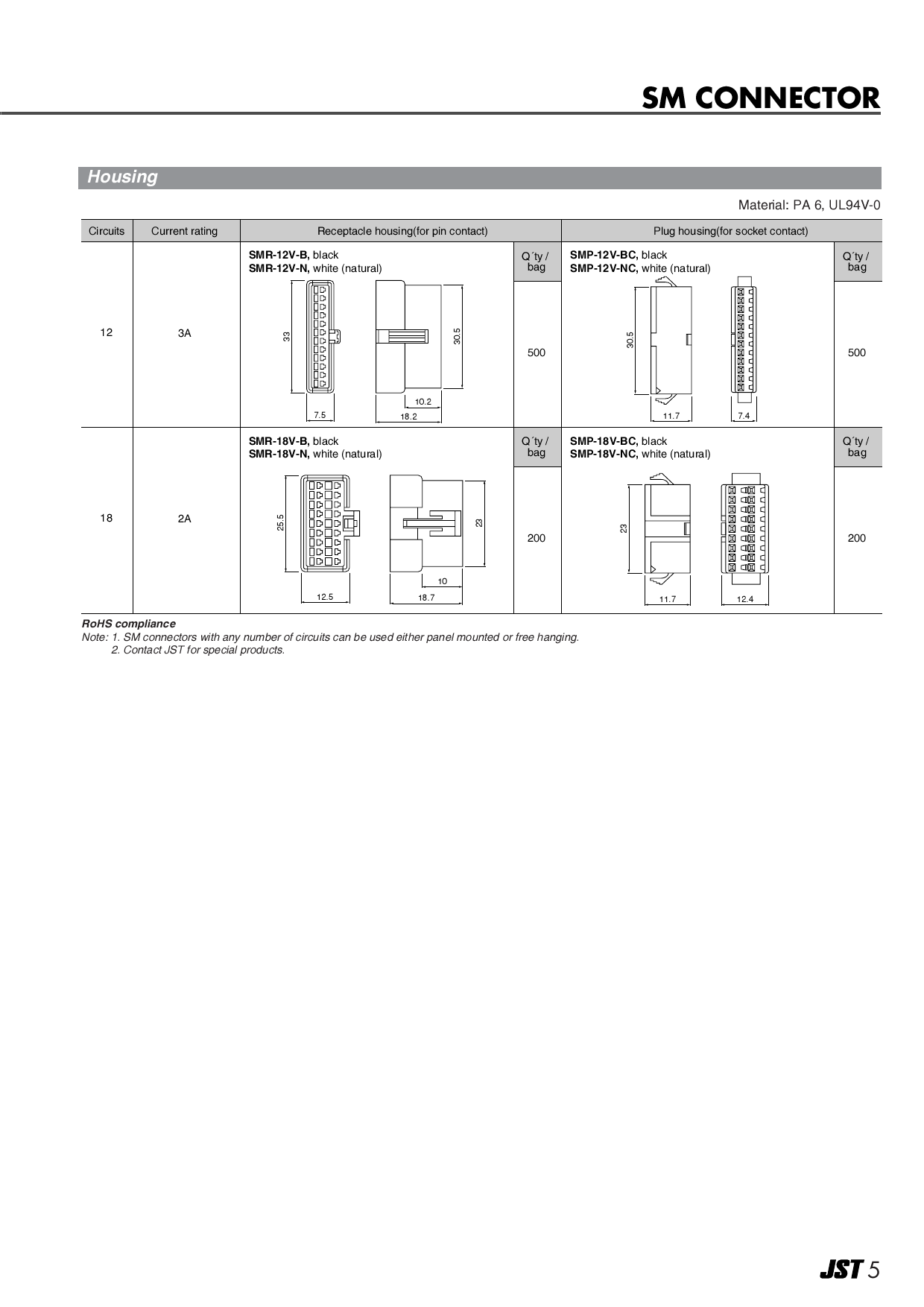 SMR-06V-B_（JST）SMR-06V-B中文资料_价格_PDF手册-立创电子商城