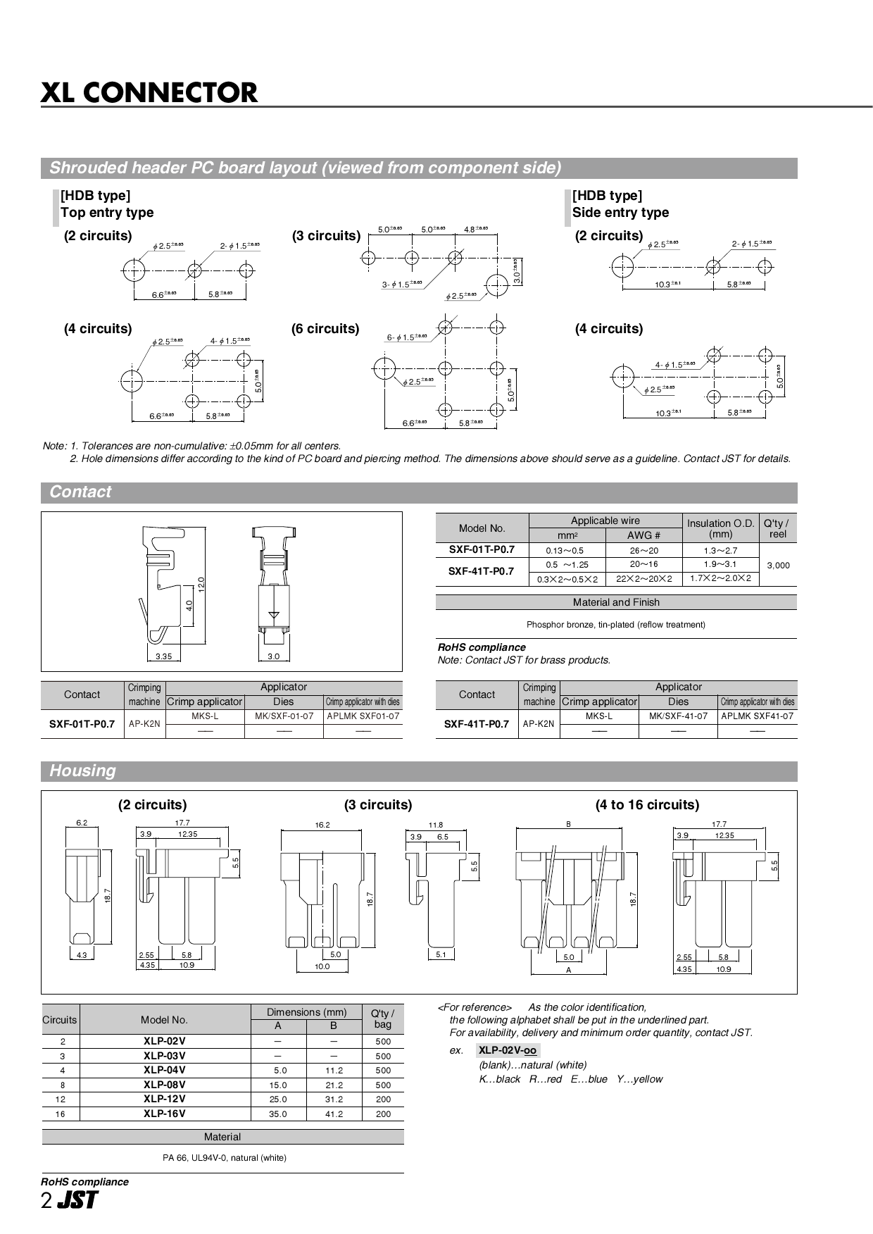 XLP-02V_（JST）XLP-02V中文资料_价格_PDF手册-立创电子商城