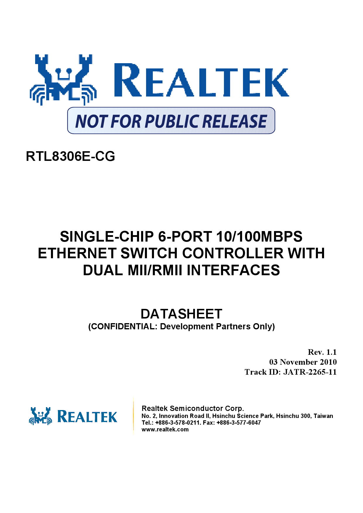 RTL8306E-CG_（REALTEK(瑞昱)）RTL8306E-CG中文资料_价格_PDF手册-立创电子商城