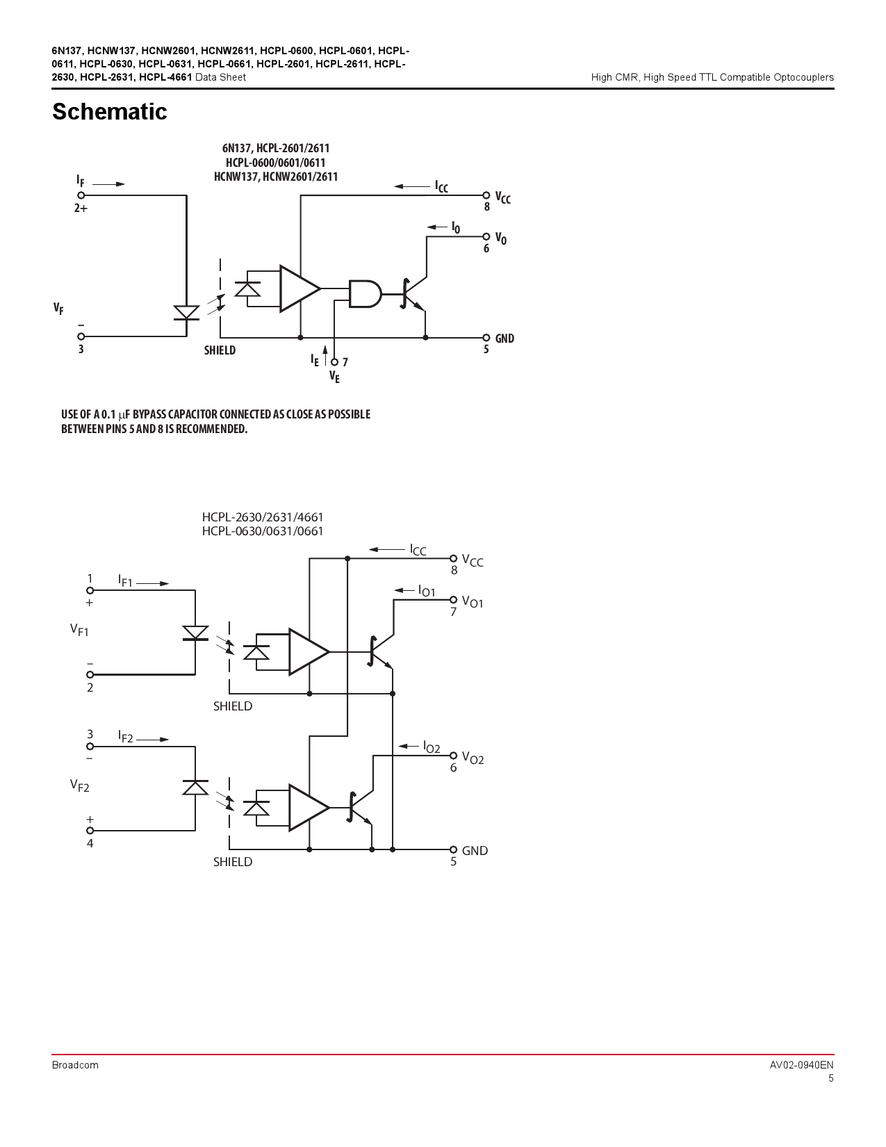 HCPL-0661-500E_（Broadcom(博通)）HCPL-0661-500E中文资料_价格_PDF手册-立创电子商城