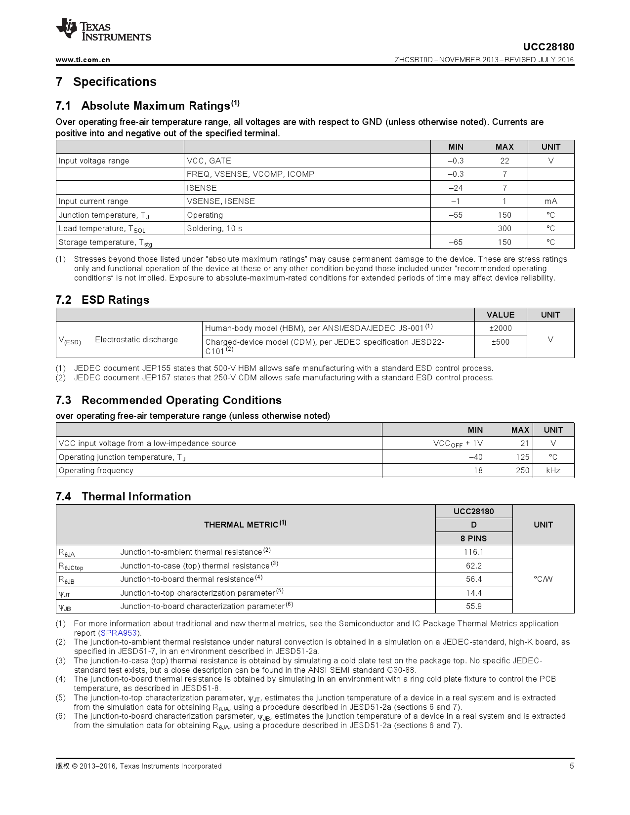 UCC28180DR_（TI(德州仪器)）UCC28180DR中文资料_价格_PDF手册-立创电子商城
