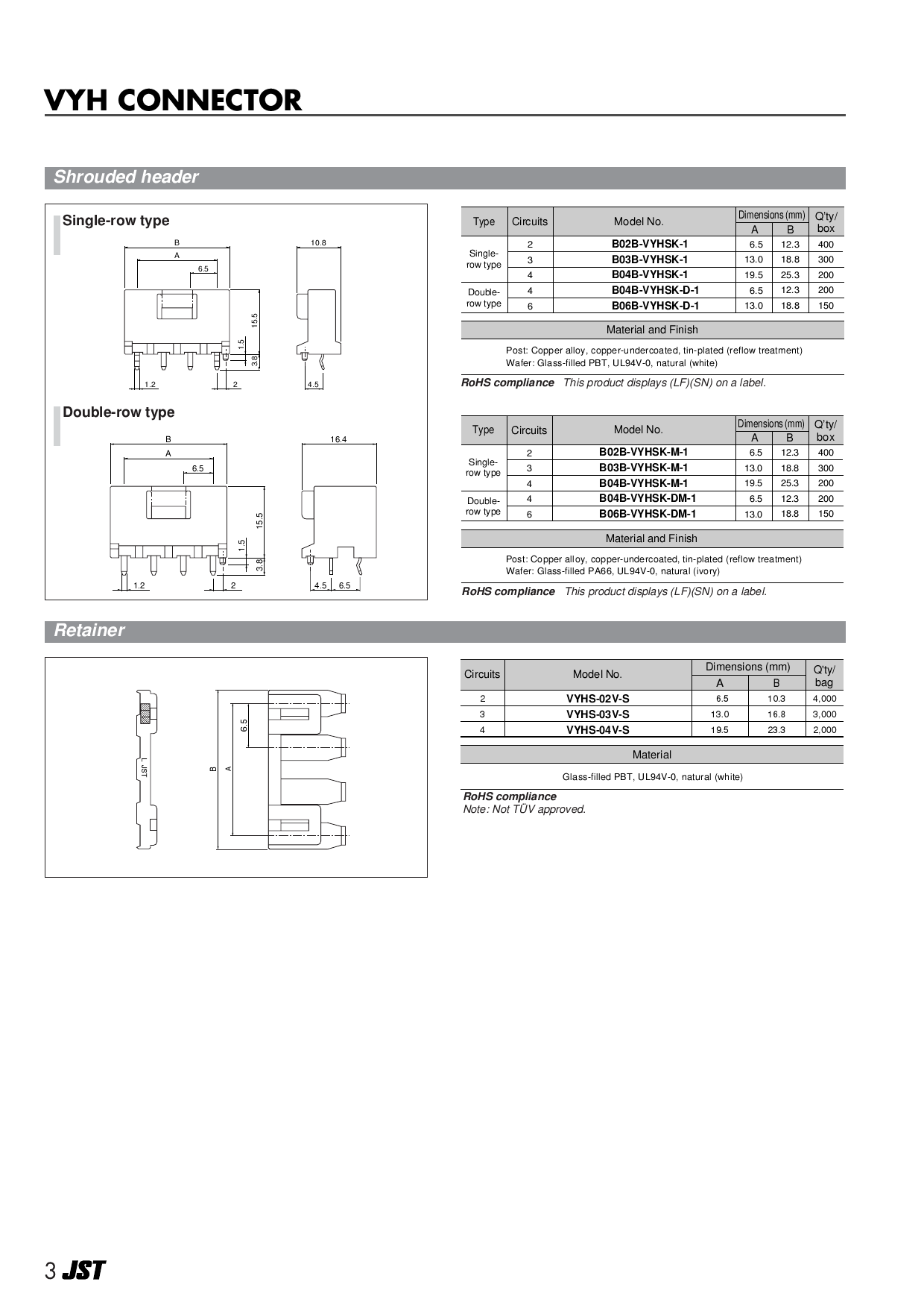 VYHP-04V_（JST）VYHP-04V中文资料_价格_PDF手册-立创电子商城