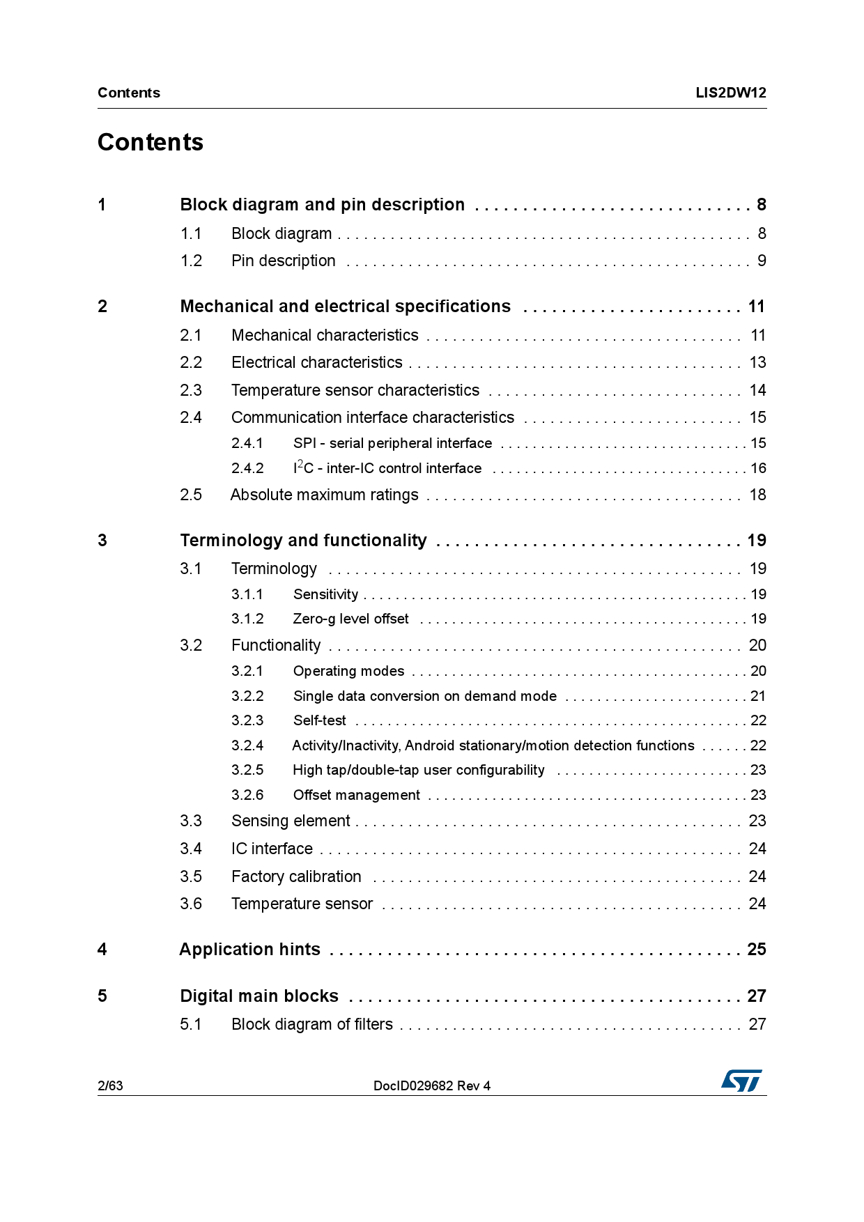 LIS2DW12TR_（ST(意法半导体)）LIS2DW12TR中文资料_价格_PDF手册-立创电子商城