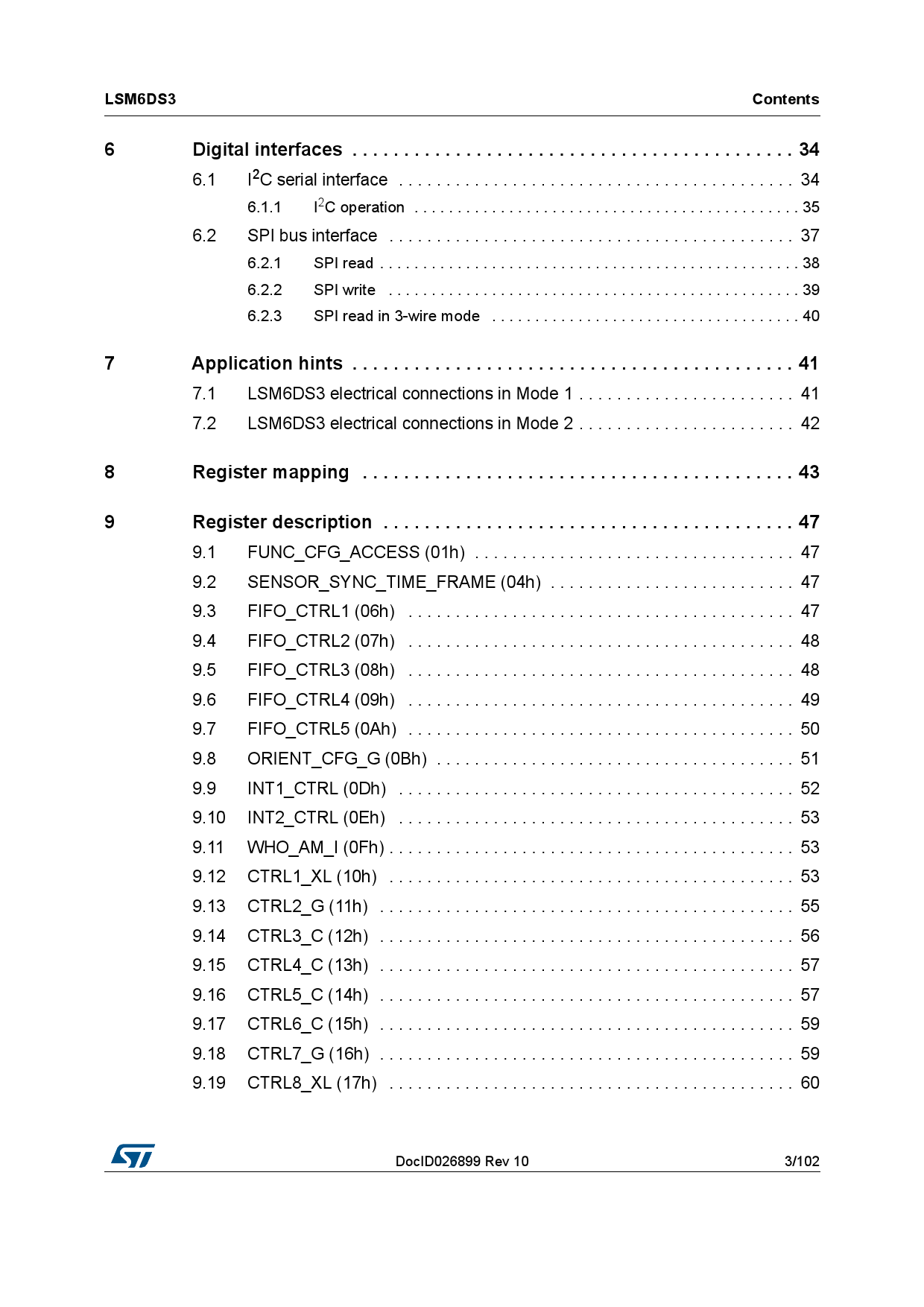 LSM6DS3TR_（ST(意法半导体)）LSM6DS3TR中文资料_价格_PDF手册-立创电子商城