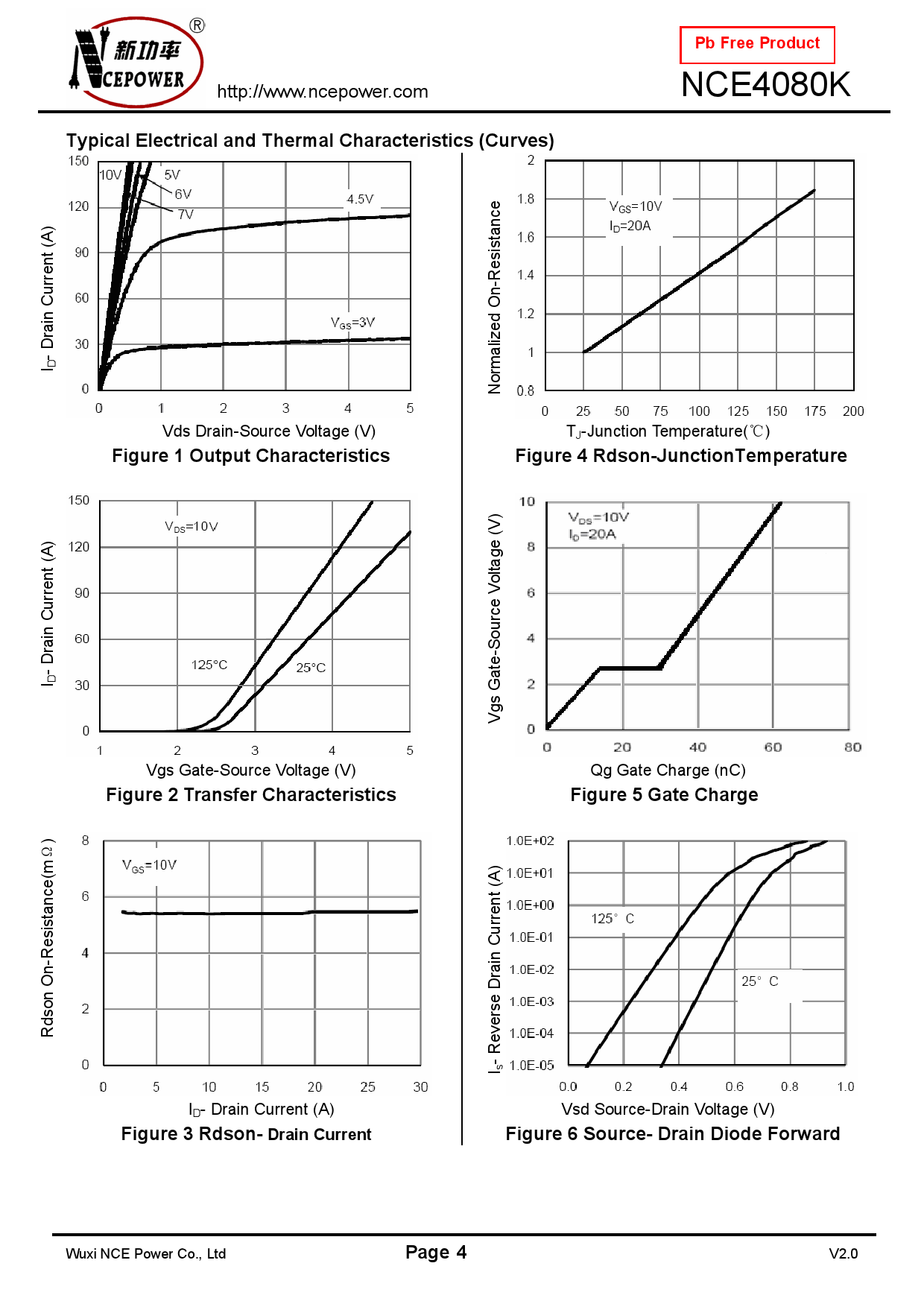 NCE4080K_（NCE(无锡新洁能)）NCE4080K中文资料_价格_PDF手册-立创电子商城