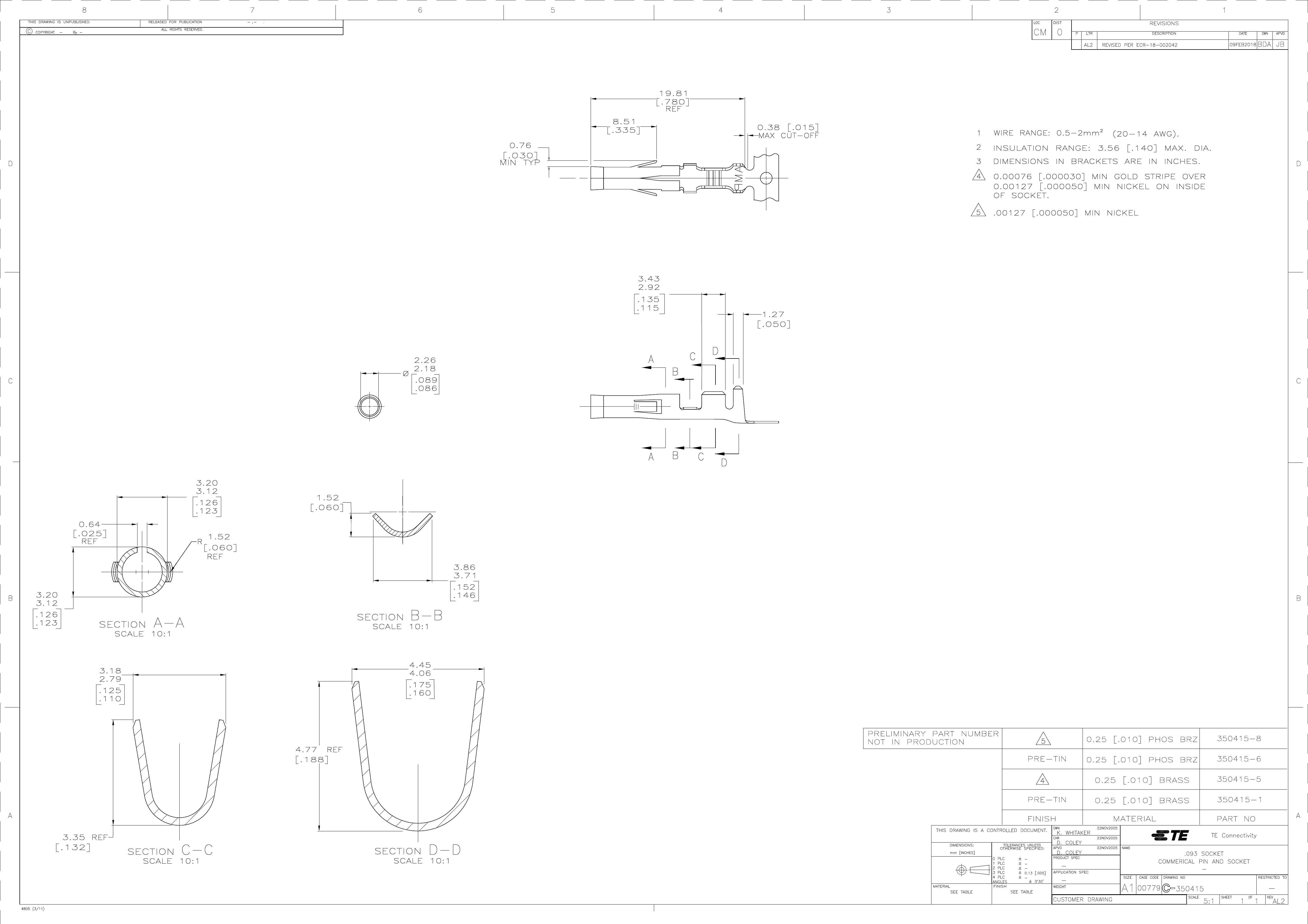 350415-1_（TE Connectivity(美国泰科)）350415-1中文资料_价格_PDF手册-立创电子商城