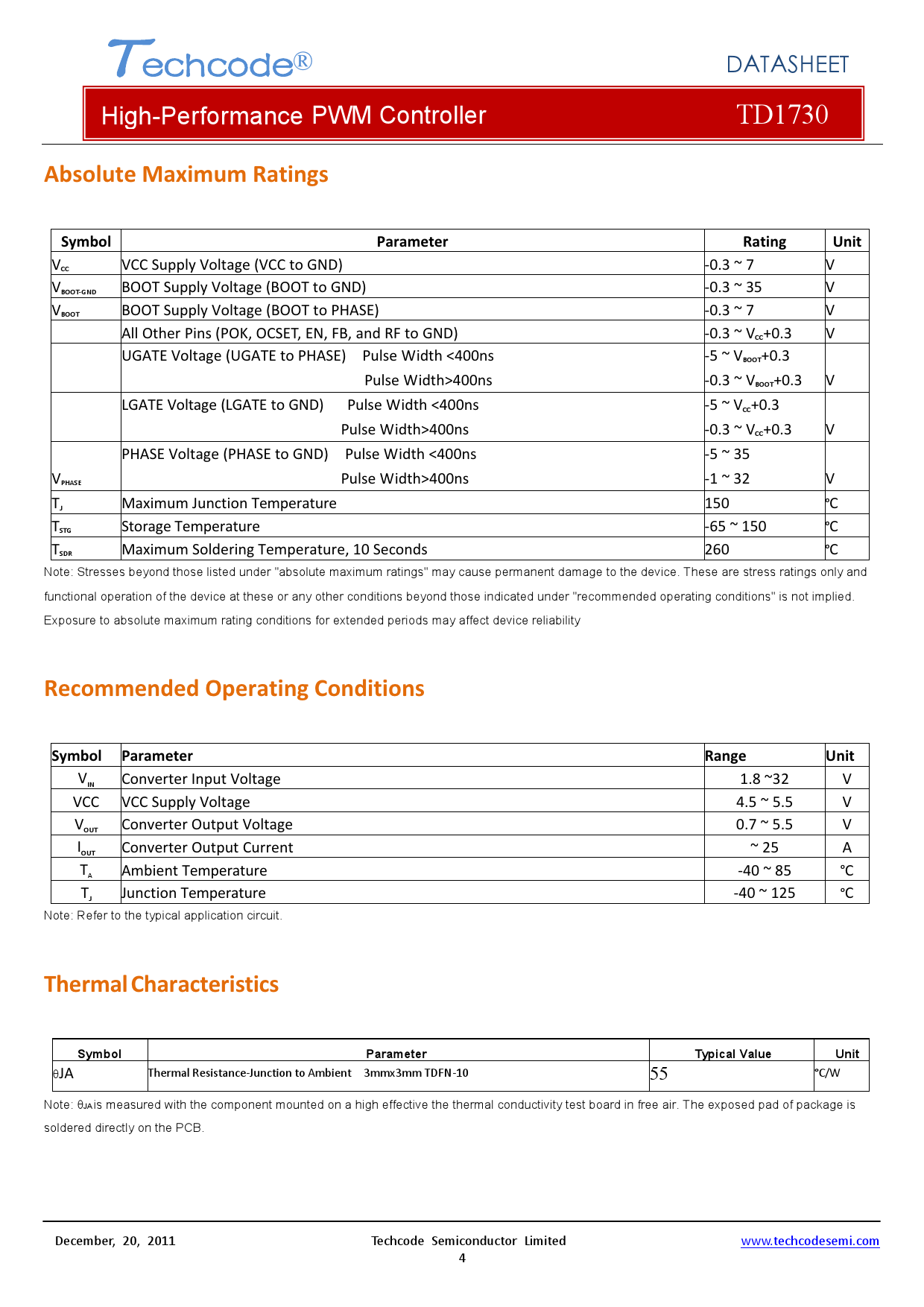 TD1730_（Techcode(泰德)）TD1730中文资料_价格_PDF手册-立创电子商城