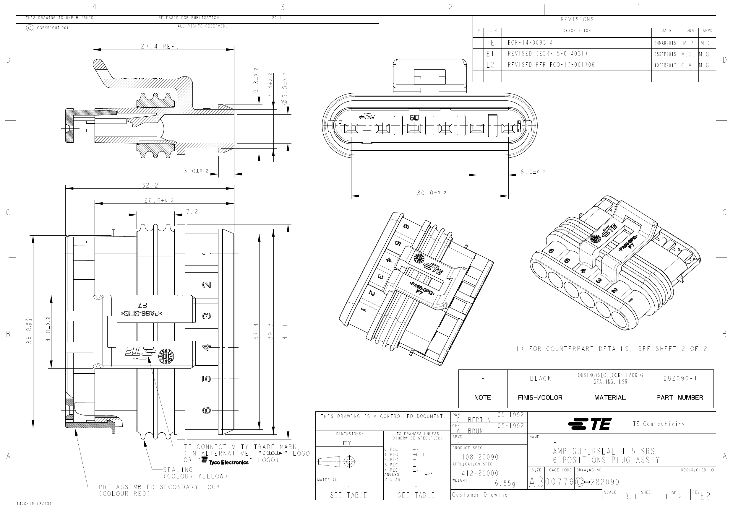 282090-1_（TE Connectivity(美国泰科)）282090-1中文资料_价格_PDF手册-立创电子商城