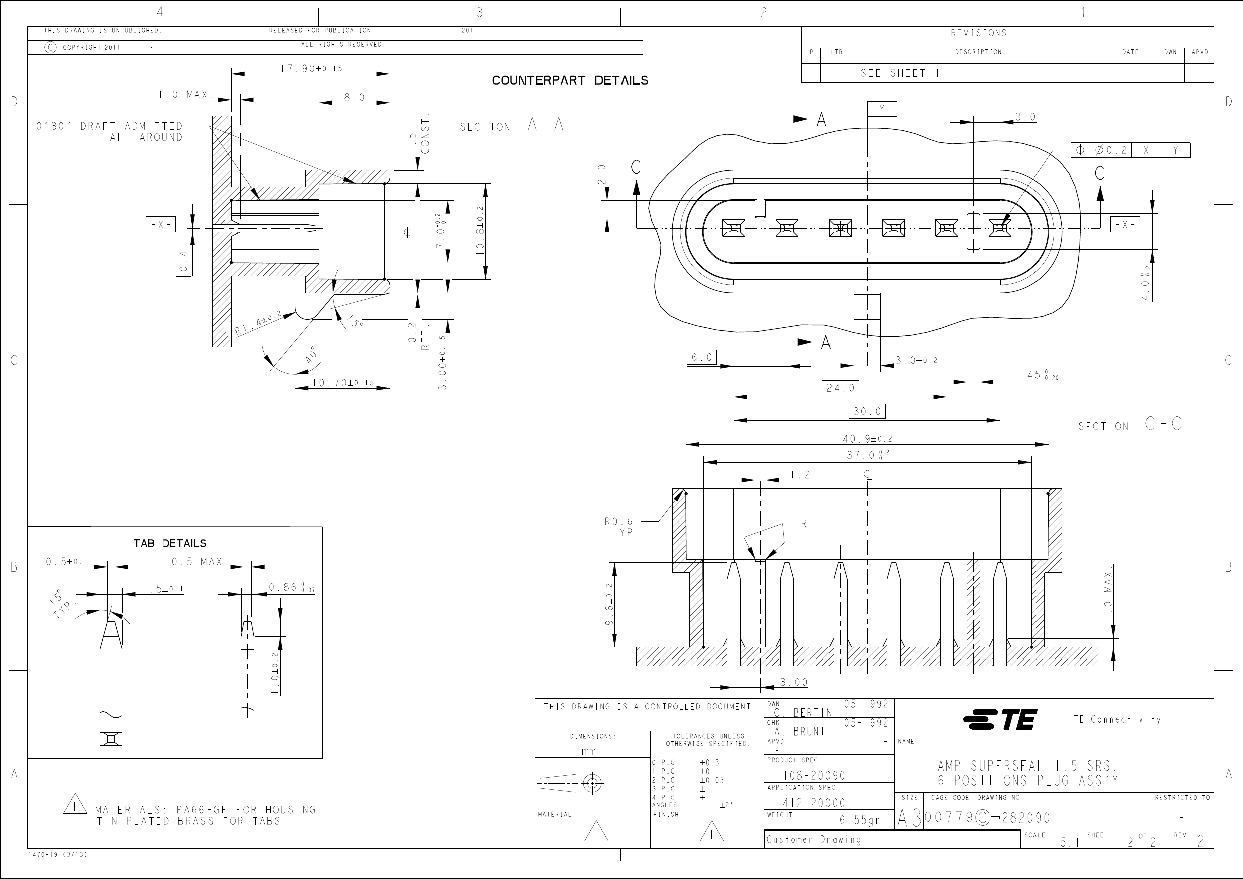 282090-1_（TE Connectivity(美国泰科)）282090-1中文资料_价格_PDF手册-立创电子商城