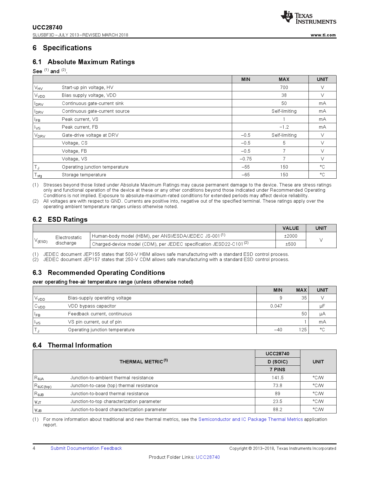 UCC28740DR_（TI(德州仪器)）UCC28740DR中文资料_价格_PDF手册-立创电子商城
