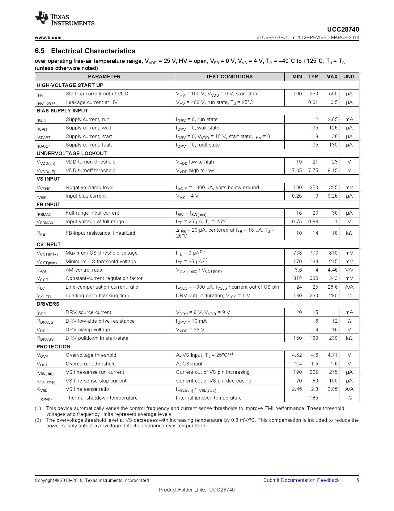 UCC28740DR_（TI(德州仪器)）UCC28740DR中文资料_价格_PDF手册-立创电子商城