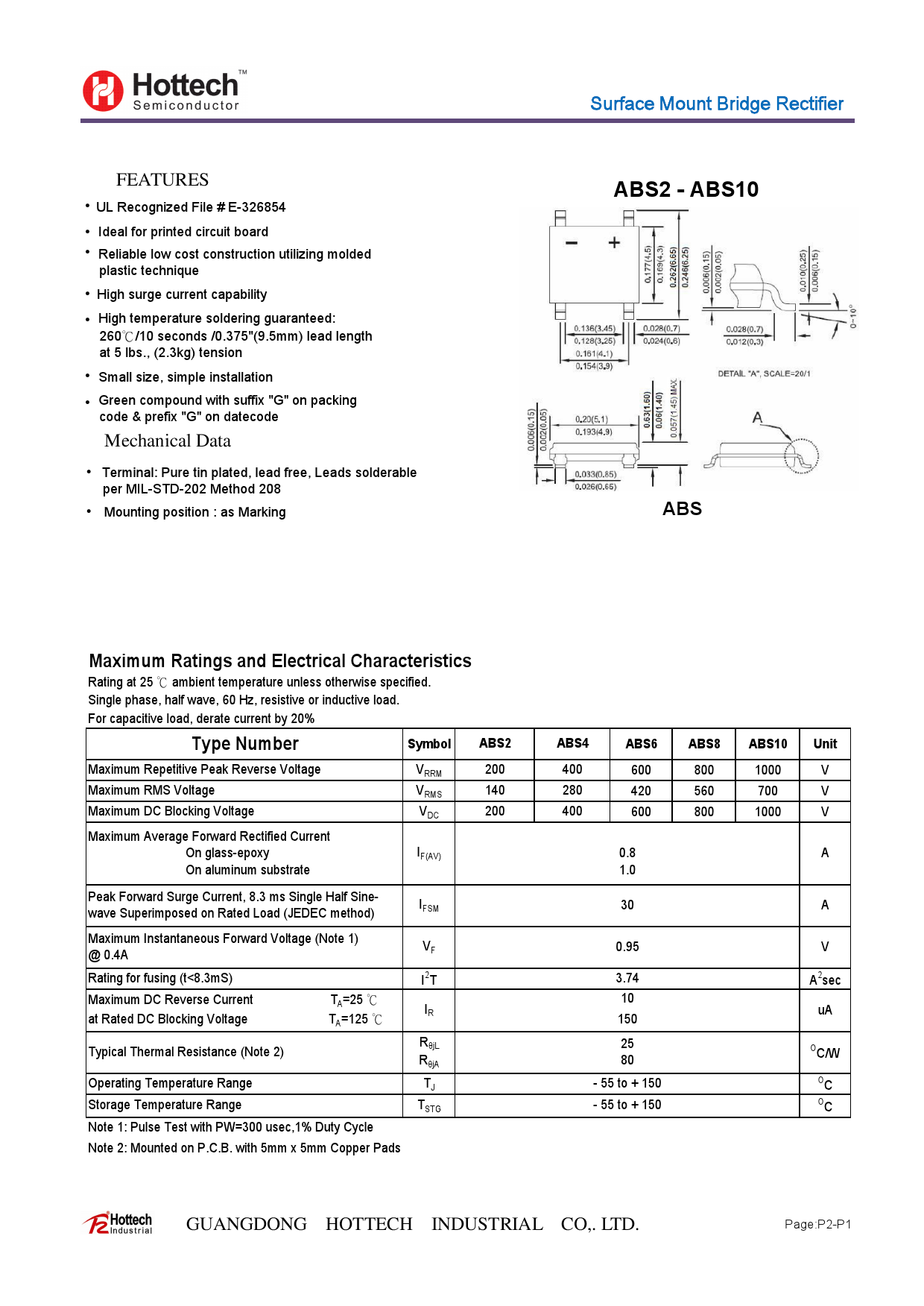 ABS10_（Hottech(合科泰)）ABS10中文资料_价格_PDF手册-立创电子商城
