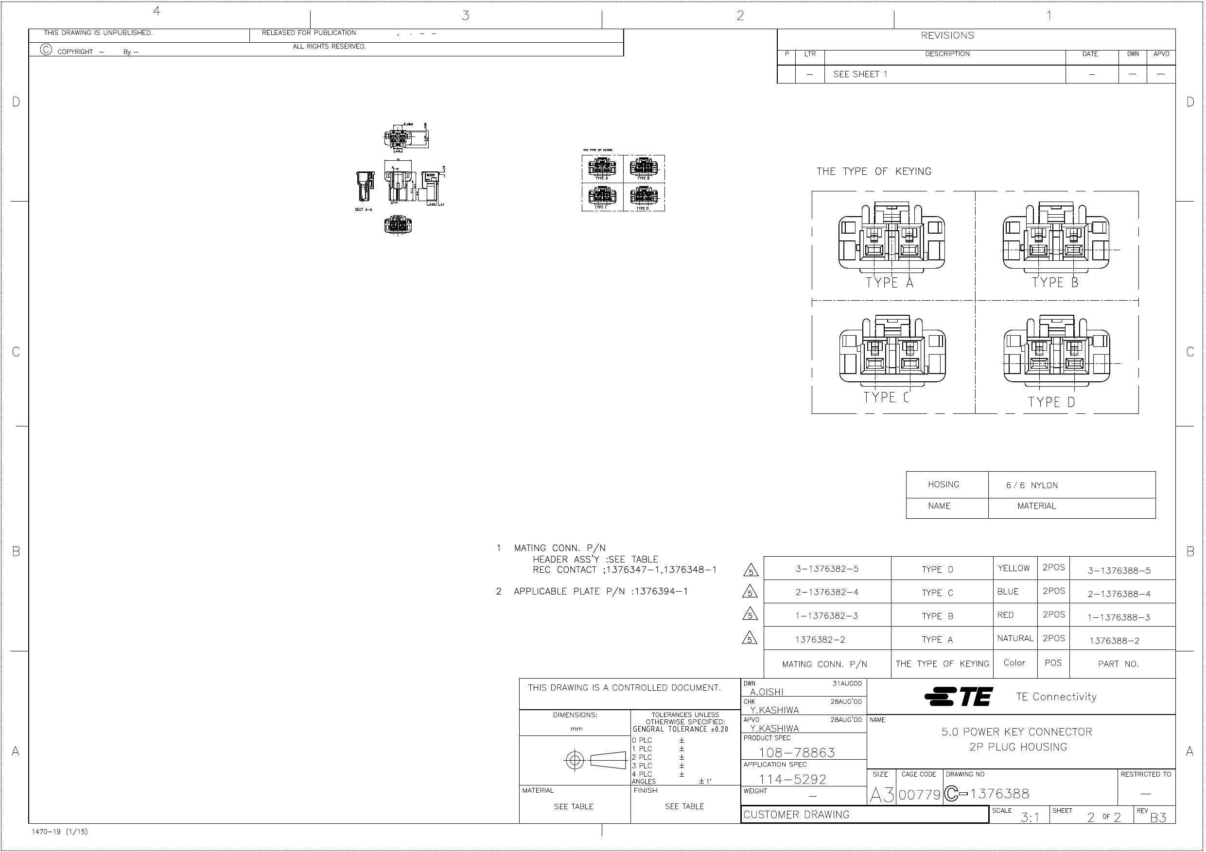1-1376388-2_（TE Connectivity(美国泰科)）1-1376388-2中文资料_价格_PDF手册-立创电子商城