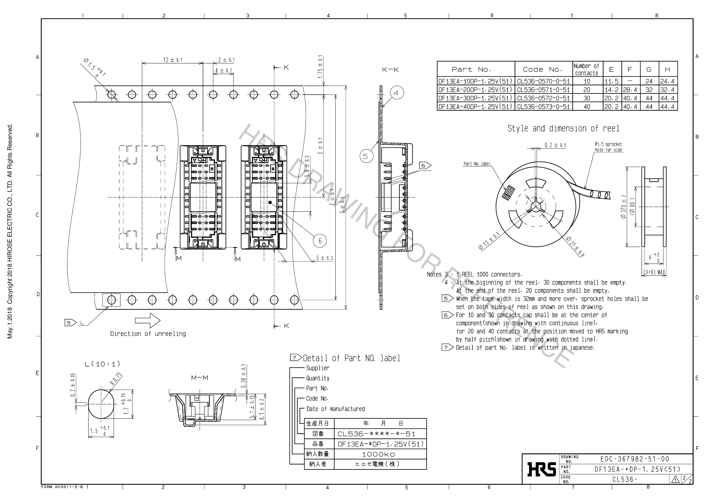 DF13EA-10DP-1.25V(51)_（HRS(广濑)）DF13EA-10DP-1.25V(51)中文资料_价格_PDF手册-立创电子商城