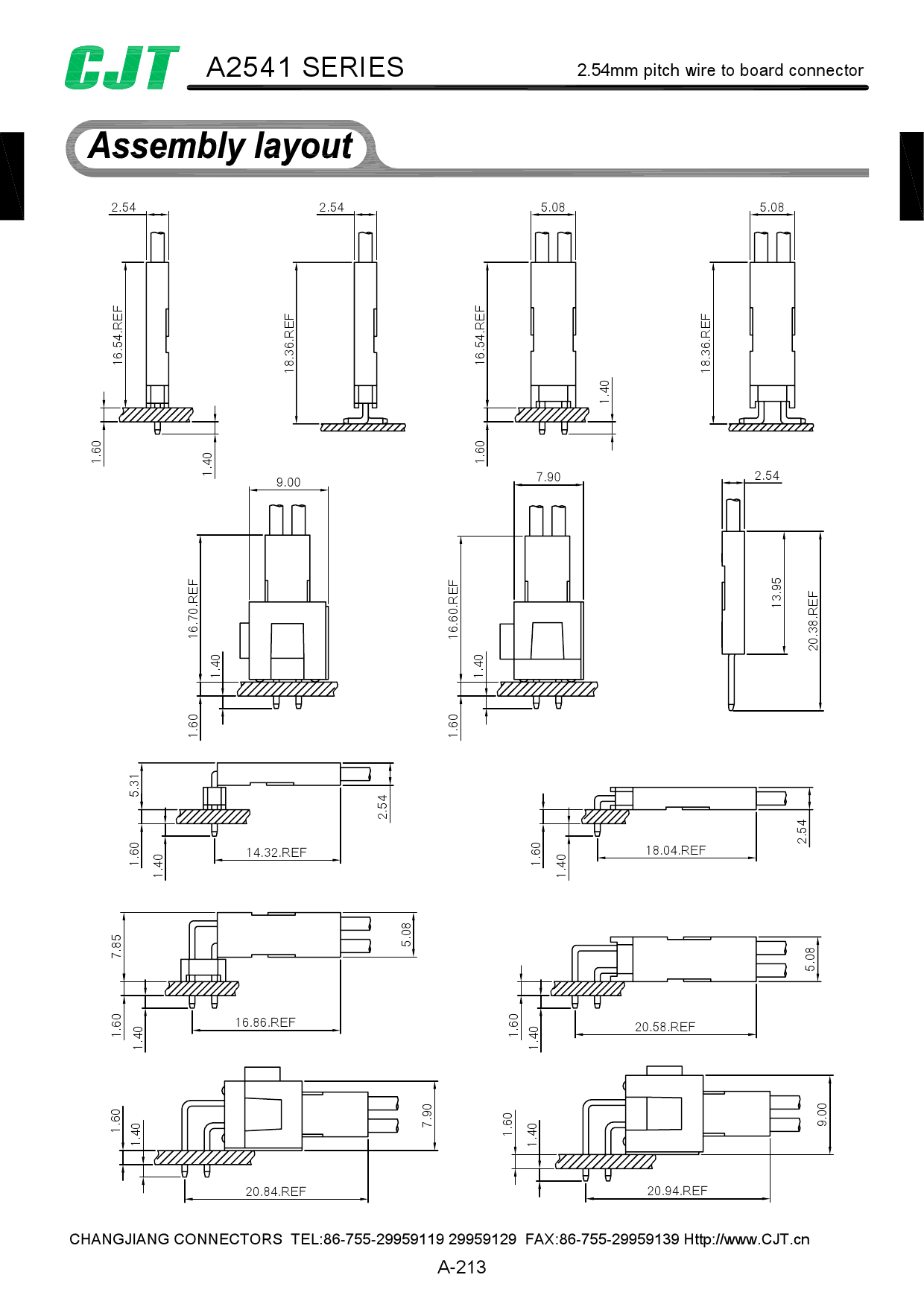 A2541HWV-7P_（CJT(长江连接器)）A2541HWV-7P中文资料_价格_PDF手册-立创电子商城