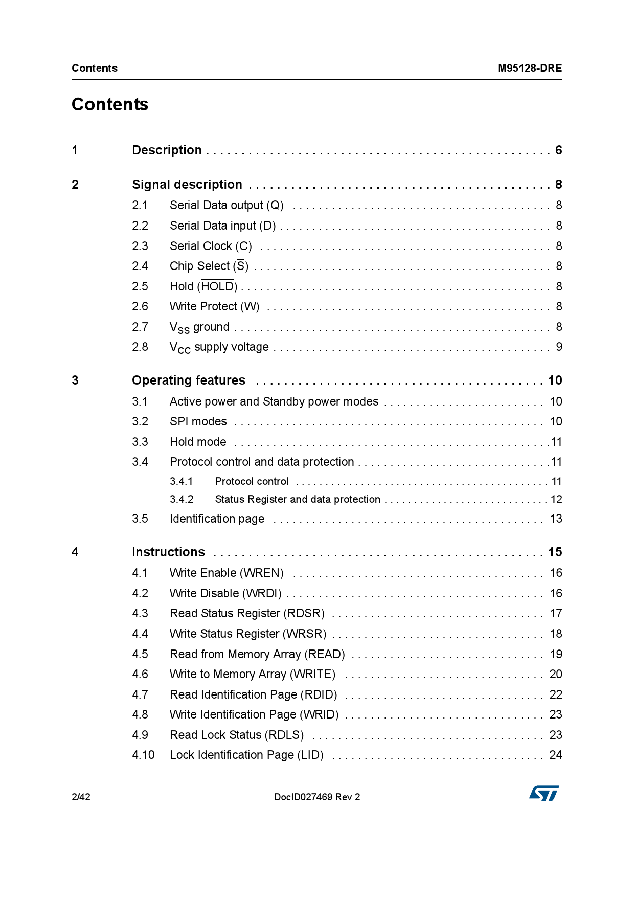 M95128-DRMN8TP/K_（ST(意法半导体)）M95128-DRMN8TP/K中文资料_价格_PDF手册-立创电子商城