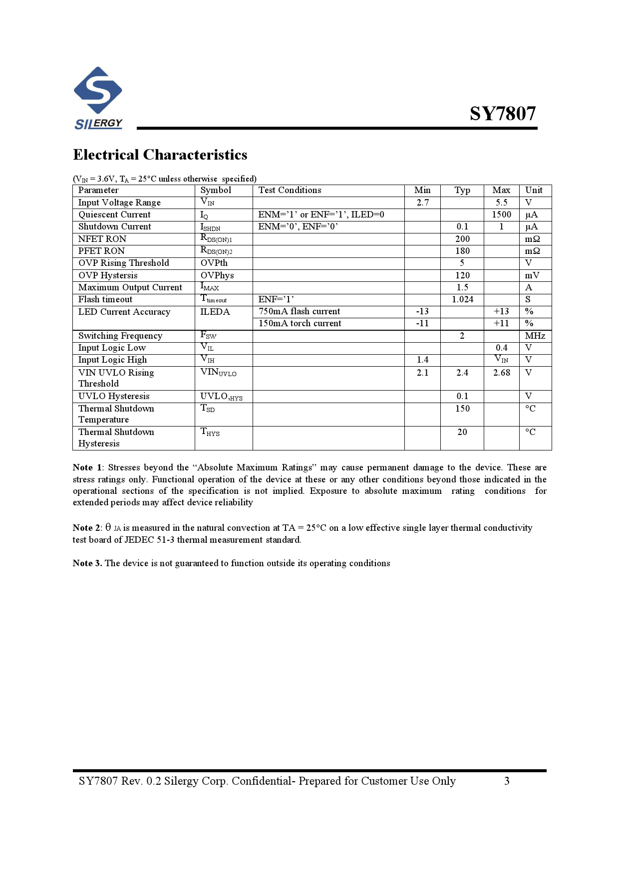 SY7807ADC_（silergy(矽力杰)）SY7807ADC中文资料_价格_PDF手册-立创电子商城