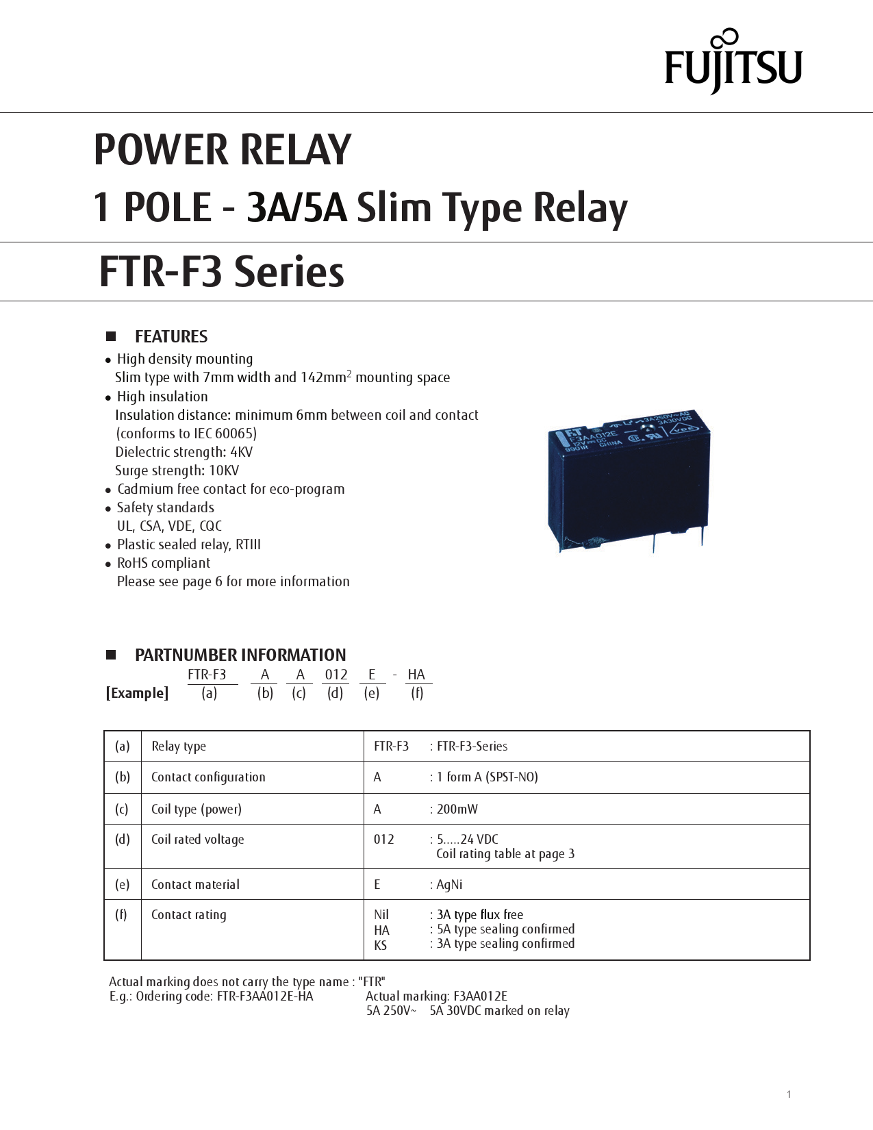 FTR-F3AA012E-HA_（FUJITSU(富士通)）FTR-F3AA012E-HA中文资料_价格_PDF手册-立创电子商城