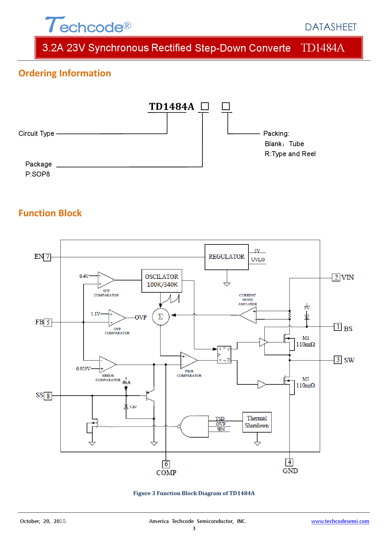 TD1484A_（Techcode(泰德)）TD1484A中文资料_价格_PDF手册-立创电子商城