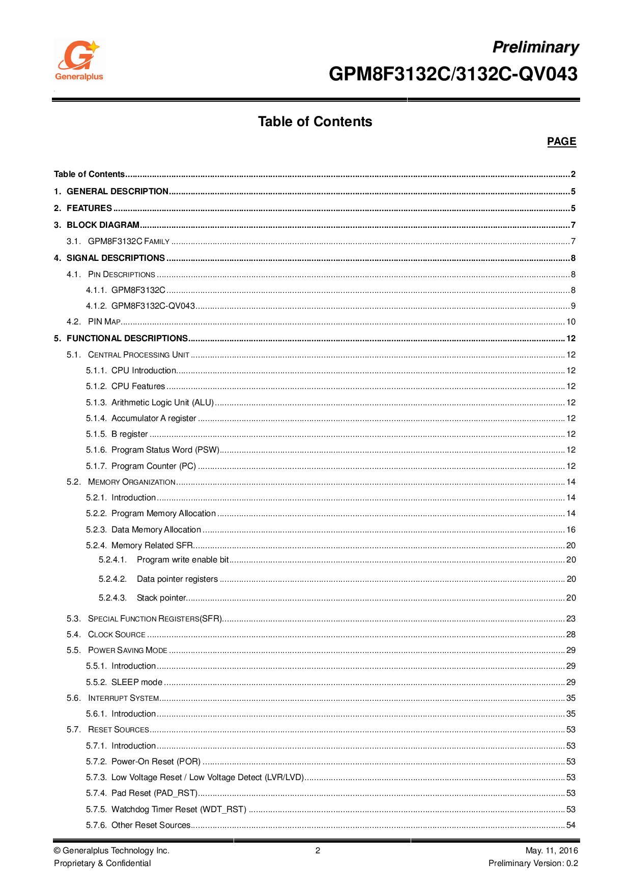GPM8F3132C_（Generalplus(凌通)）GPM8F3132C中文资料_价格_PDF手册-立创电子商城