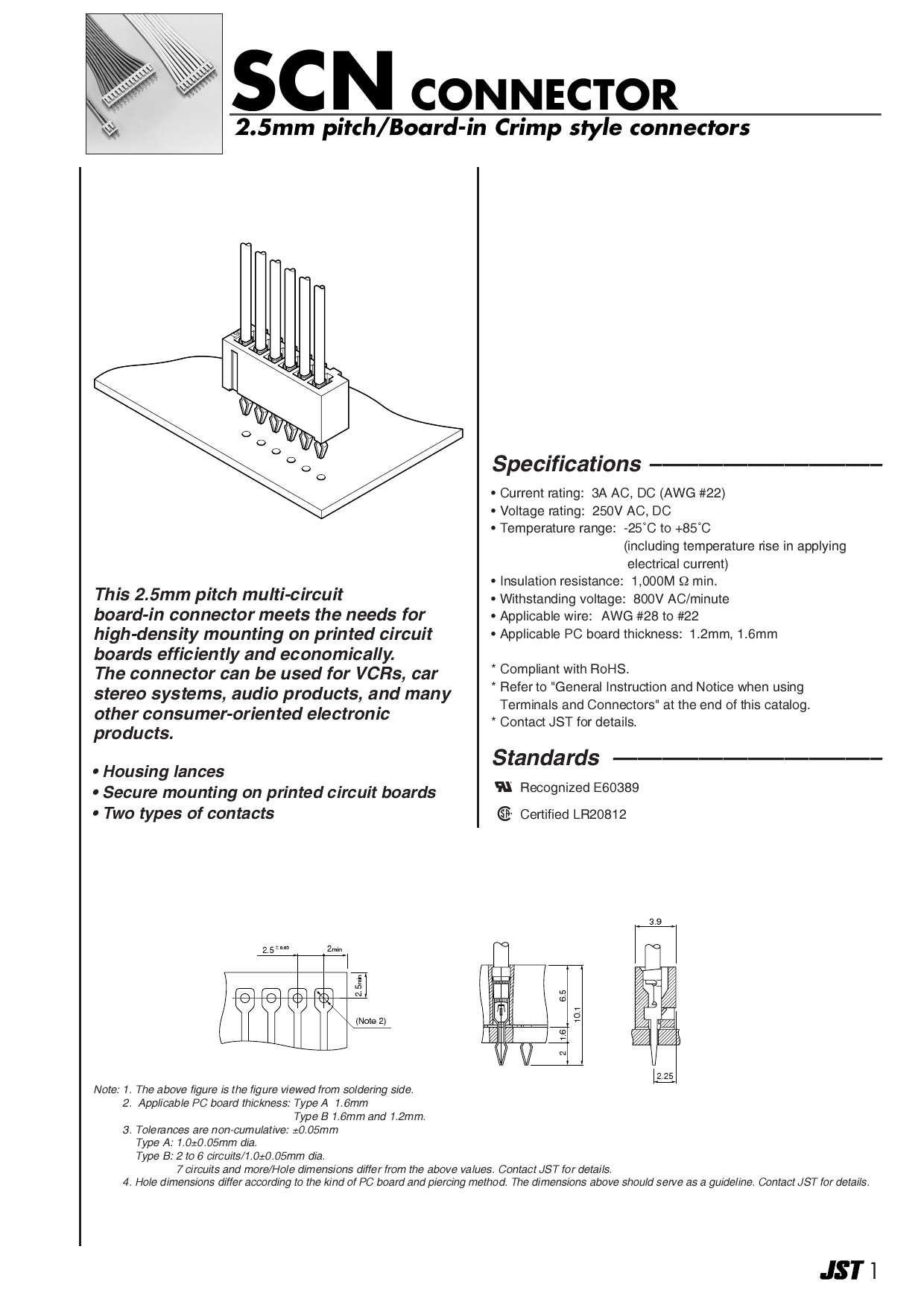 3P-SCN_（JST）3P-SCN中文资料_价格_PDF手册-立创电子商城