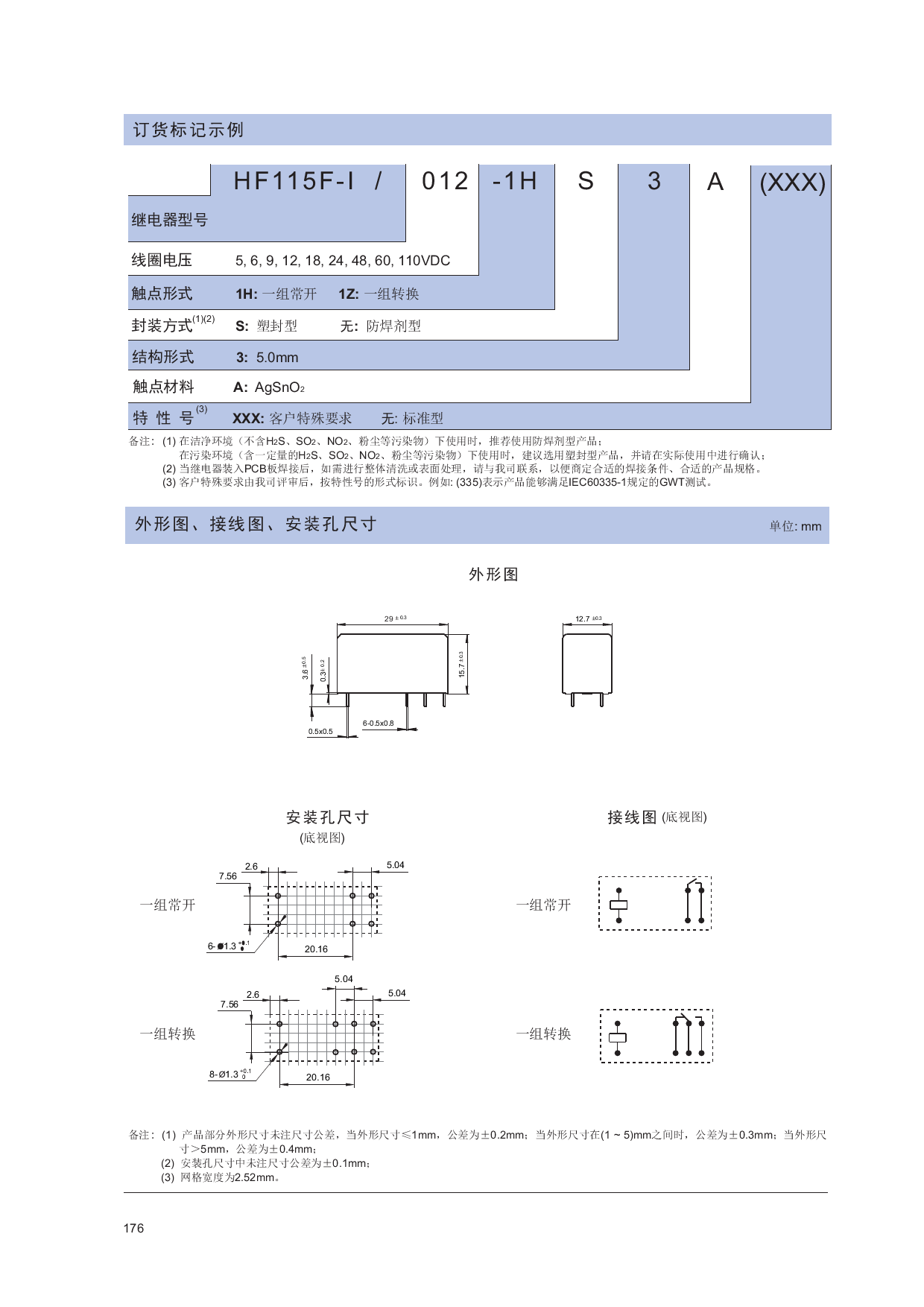HF115F-I/024-1HS3A_（HF(宏发)）HF115F-I/024-1HS3A中文资料_价格_PDF手册-立创电子商城