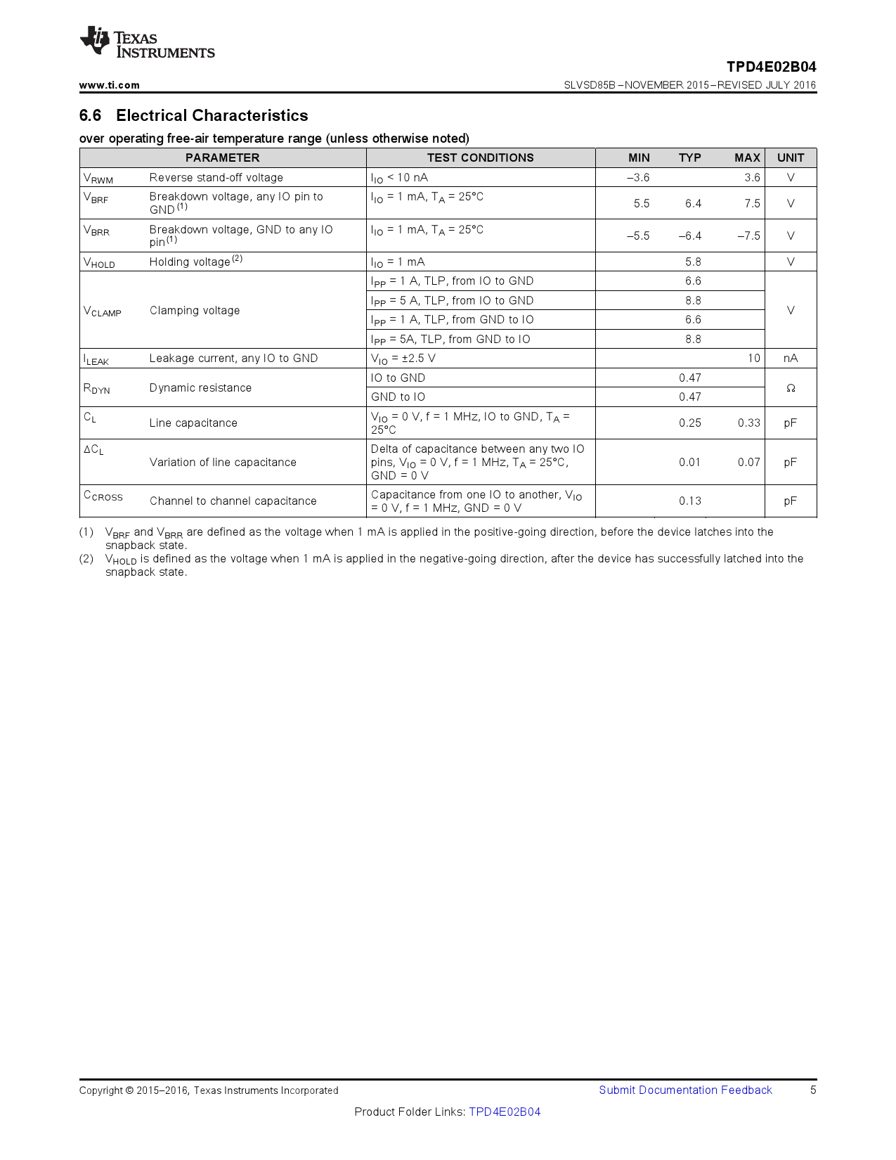 TPD4E02B04DQAR_（TI(德州仪器)）TPD4E02B04DQAR中文资料_价格_PDF手册-立创电子商城