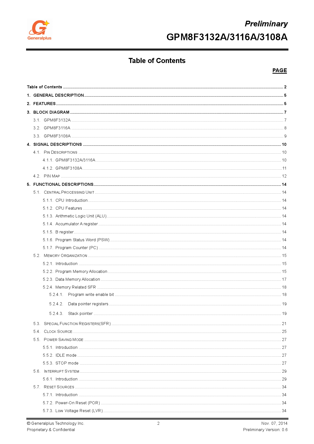 GPM8F3116A_（Generalplus(台湾凌通)）GPM8F3116A中文资料_价格_PDF手册-立创电子商城