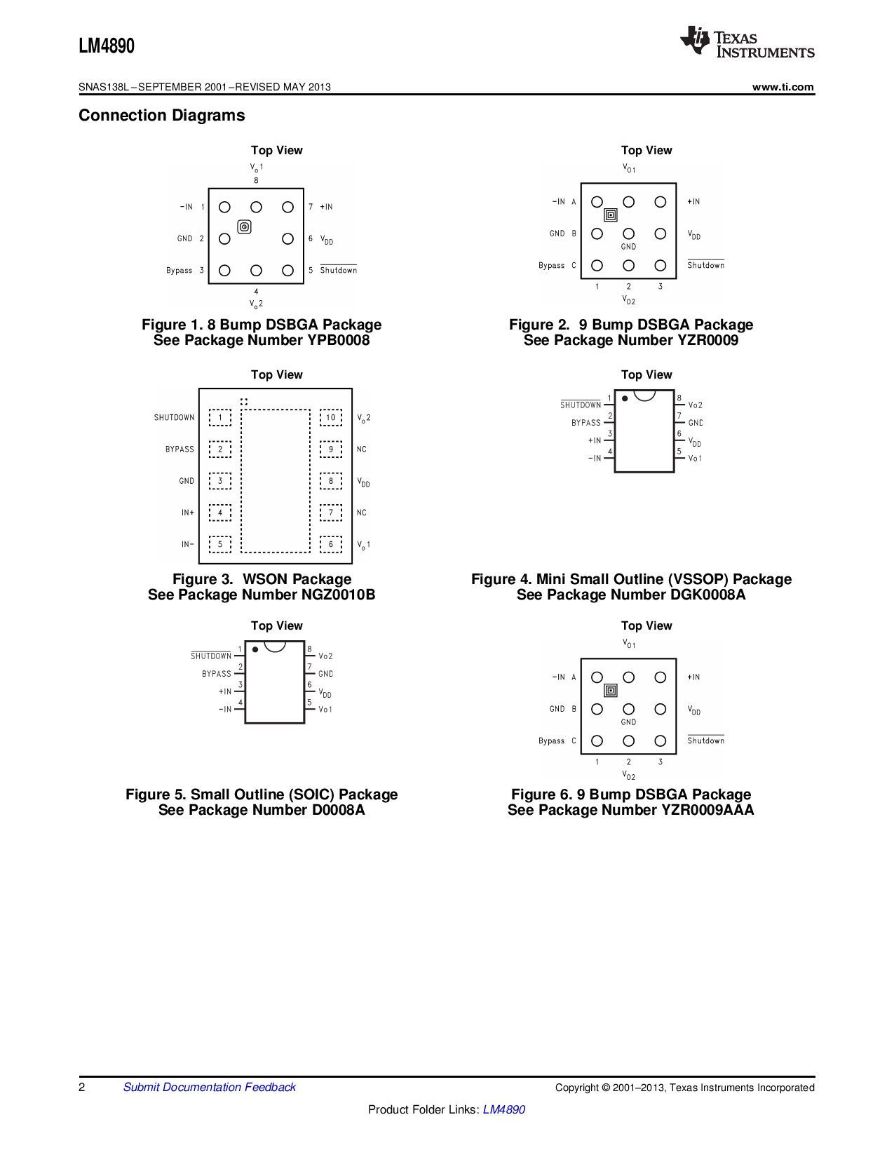LM4890M/NOPB SOIC8_（TI(德州仪器)）LM4890M/NOPB SOIC8中文资料_价格_PDF手册-立创电子商城