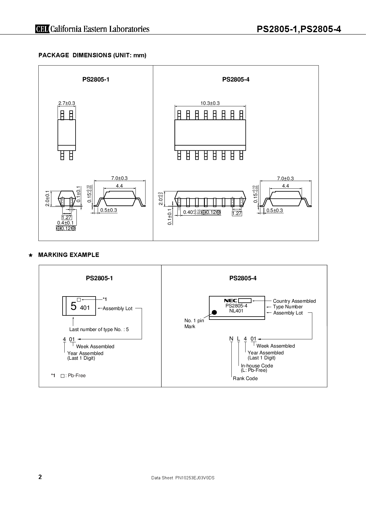 PS2805-4-A_（CEL）PS2805-4-A中文资料_价格_PDF手册-立创电子商城