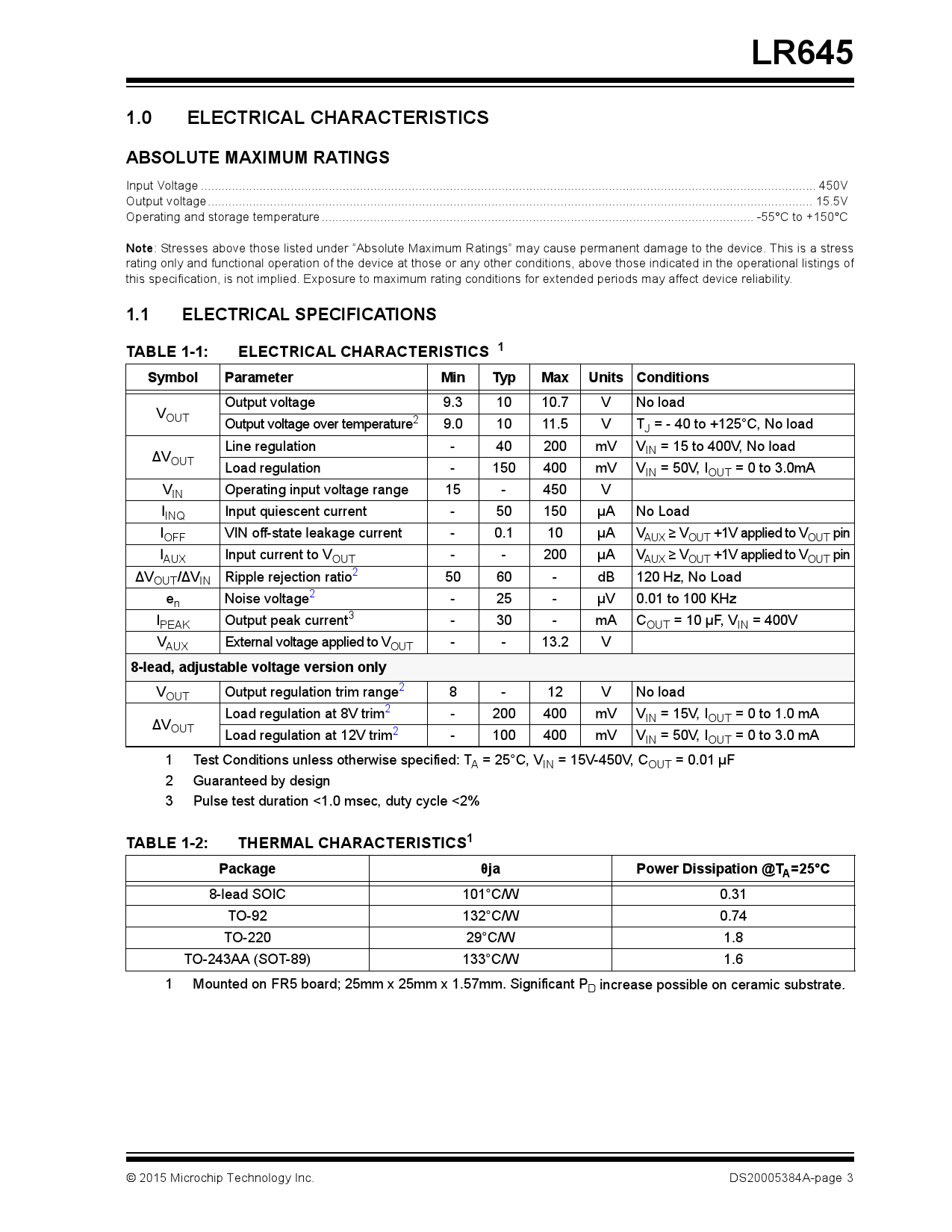 LR645N8-G_（MICROCHIP(美国微芯)）LR645N8-G中文资料_价格_PDF手册-立创电子商城