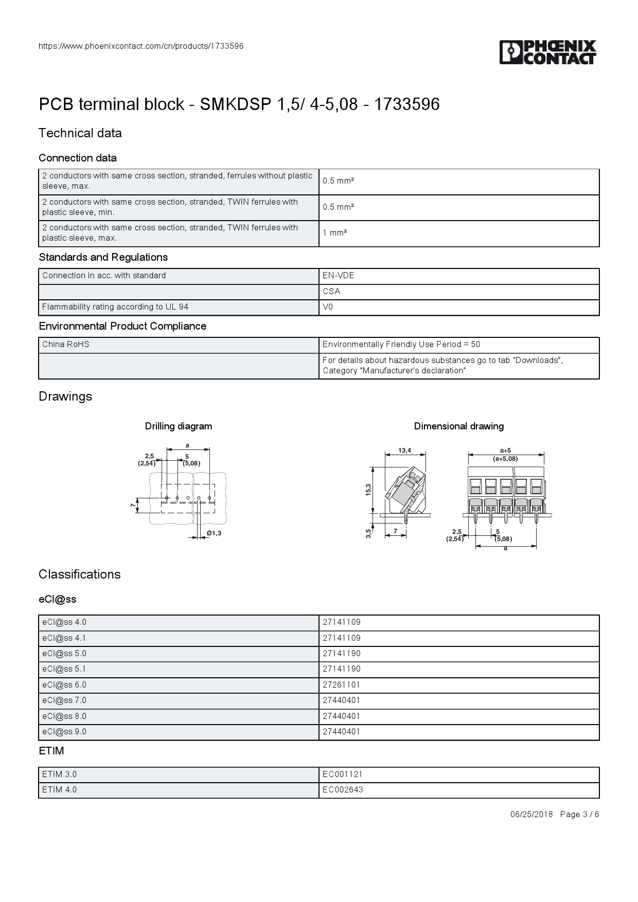 1733596_（Phoenix Contact(菲尼克斯)）1733596中文资料_价格_PDF手册-立创电子商城