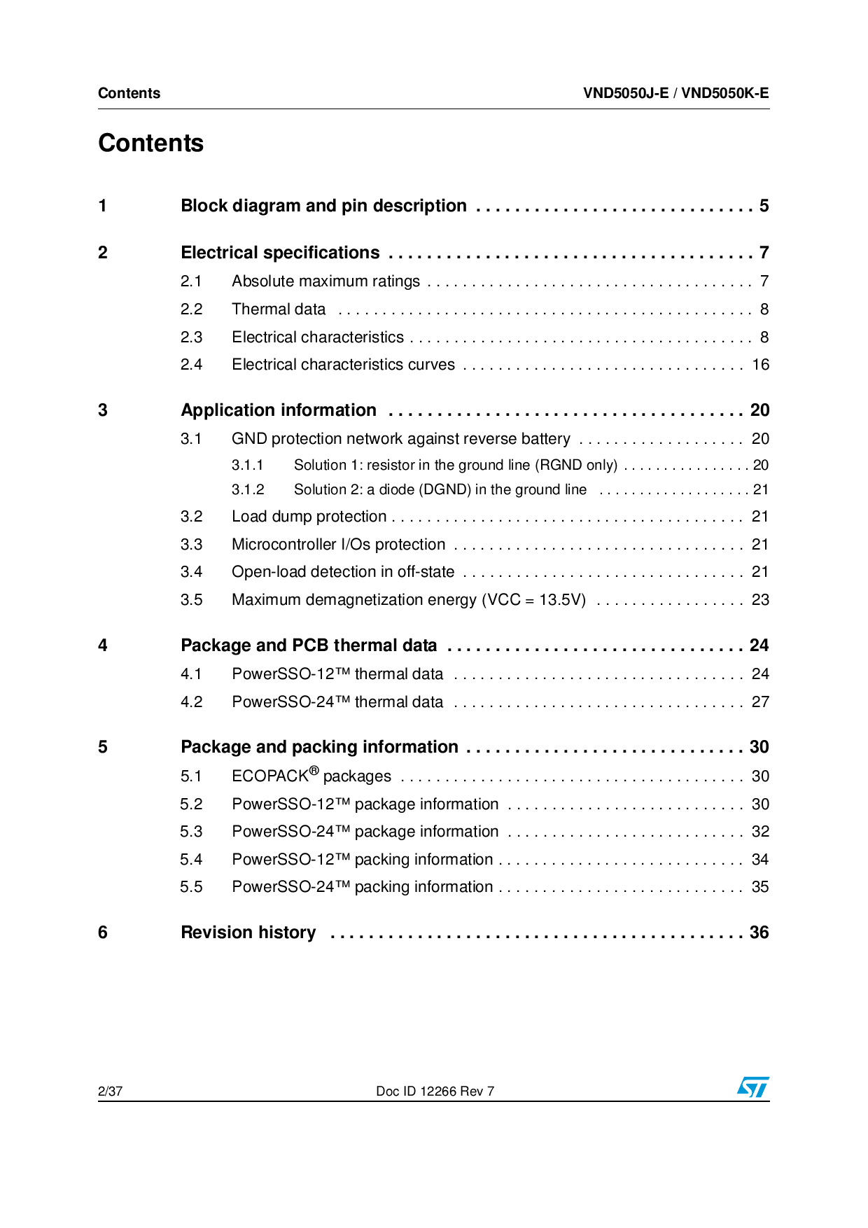 VND5050JTR-E_（ST(意法半导体)）VND5050JTR-E中文资料_价格_PDF手册-立创电子商城