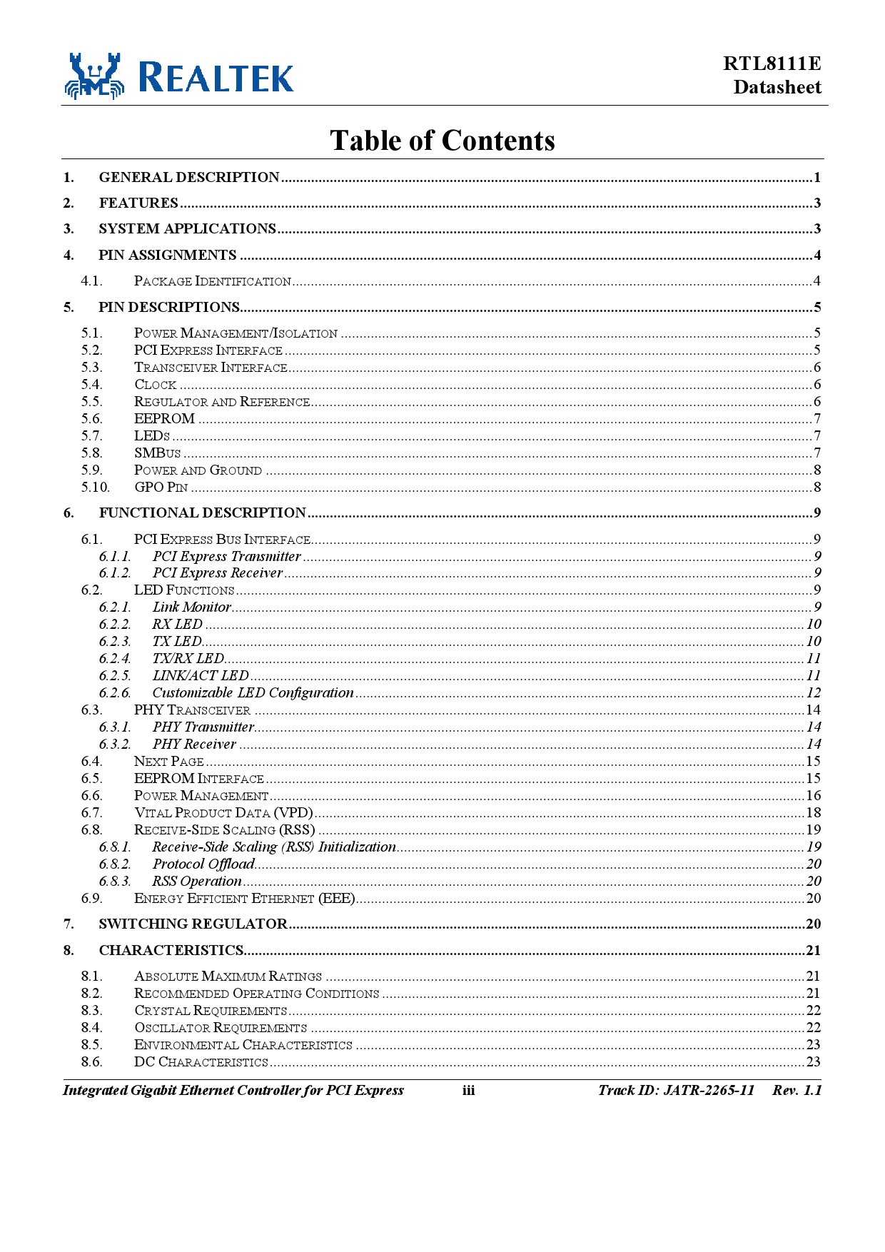 RTL8105E-VL-CG_（REALTEK(瑞昱)）RTL8105E-VL-CG中文资料_价格_PDF手册-立创电子商城