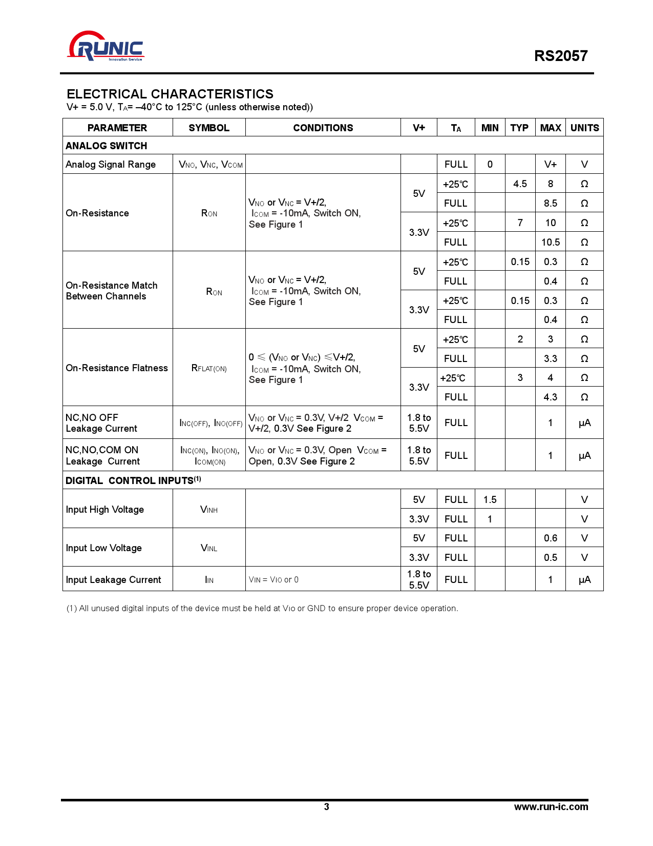 RS2057XC6_（RUNIC(润石)）RS2057XC6中文资料_价格_PDF手册-立创电子商城