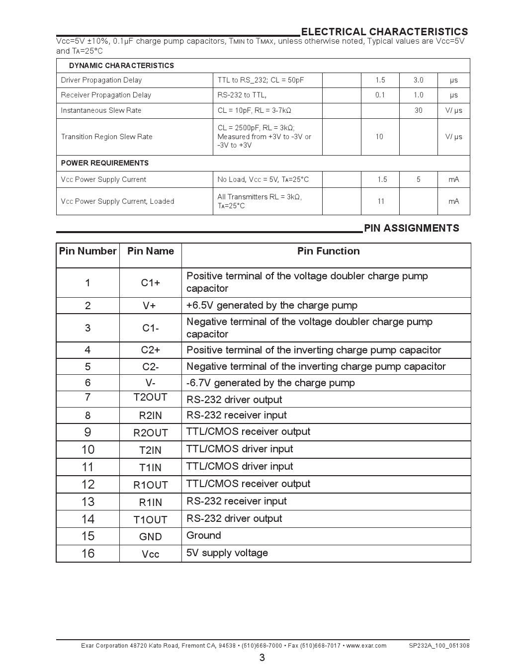 SP232AEN-L/TR_（MaxLinear）SP232AEN-L/TR中文资料_价格_PDF手册-立创电子商城
