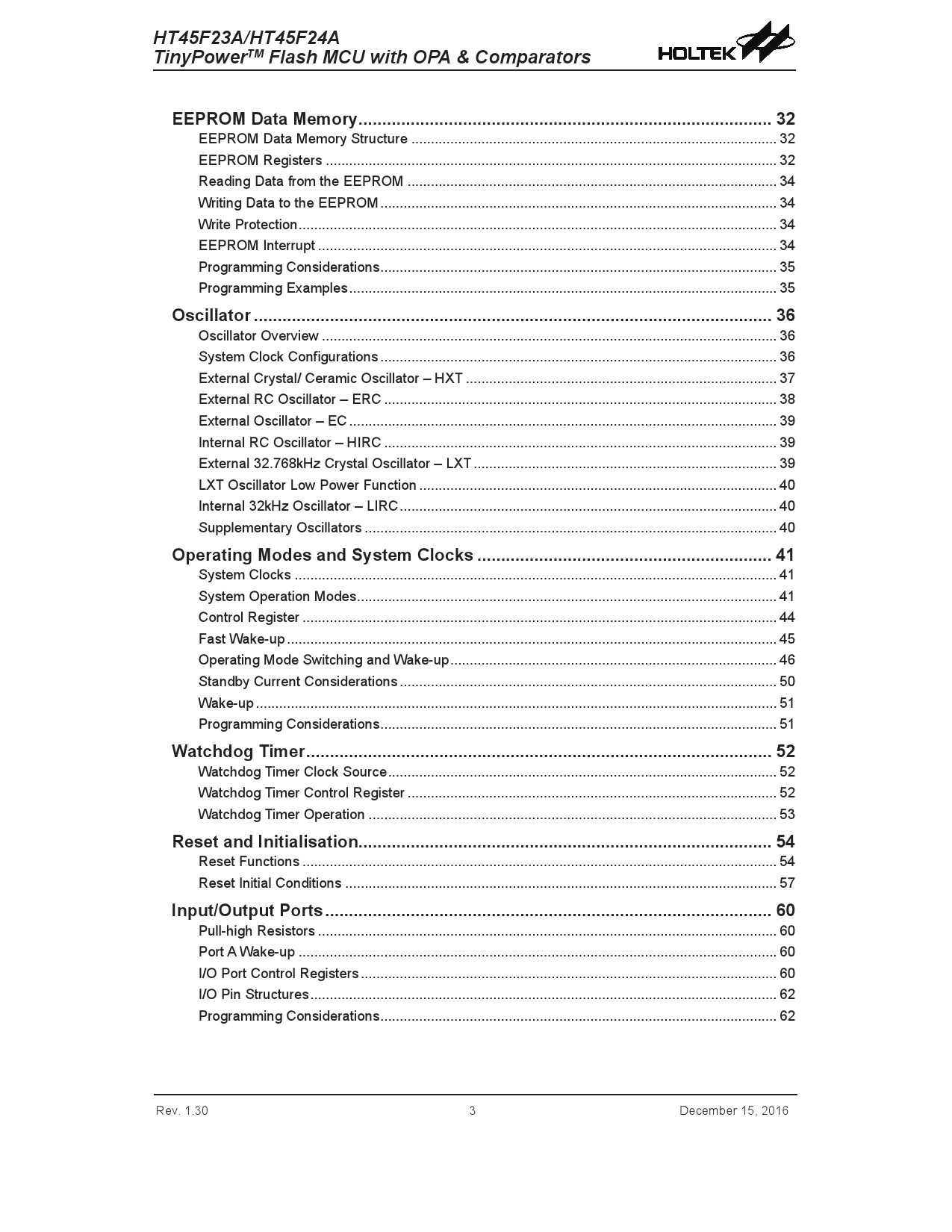 HT45F23A_（HOLTEK(合泰/盛群)）HT45F23A中文资料_价格_PDF手册-立创电子商城
