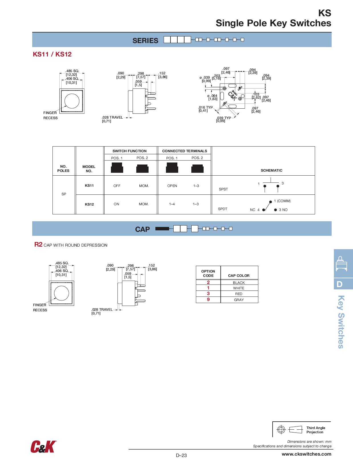 KS12R22CQD_（C&K）KS12R22CQD中文资料_价格_PDF手册-立创电子商城