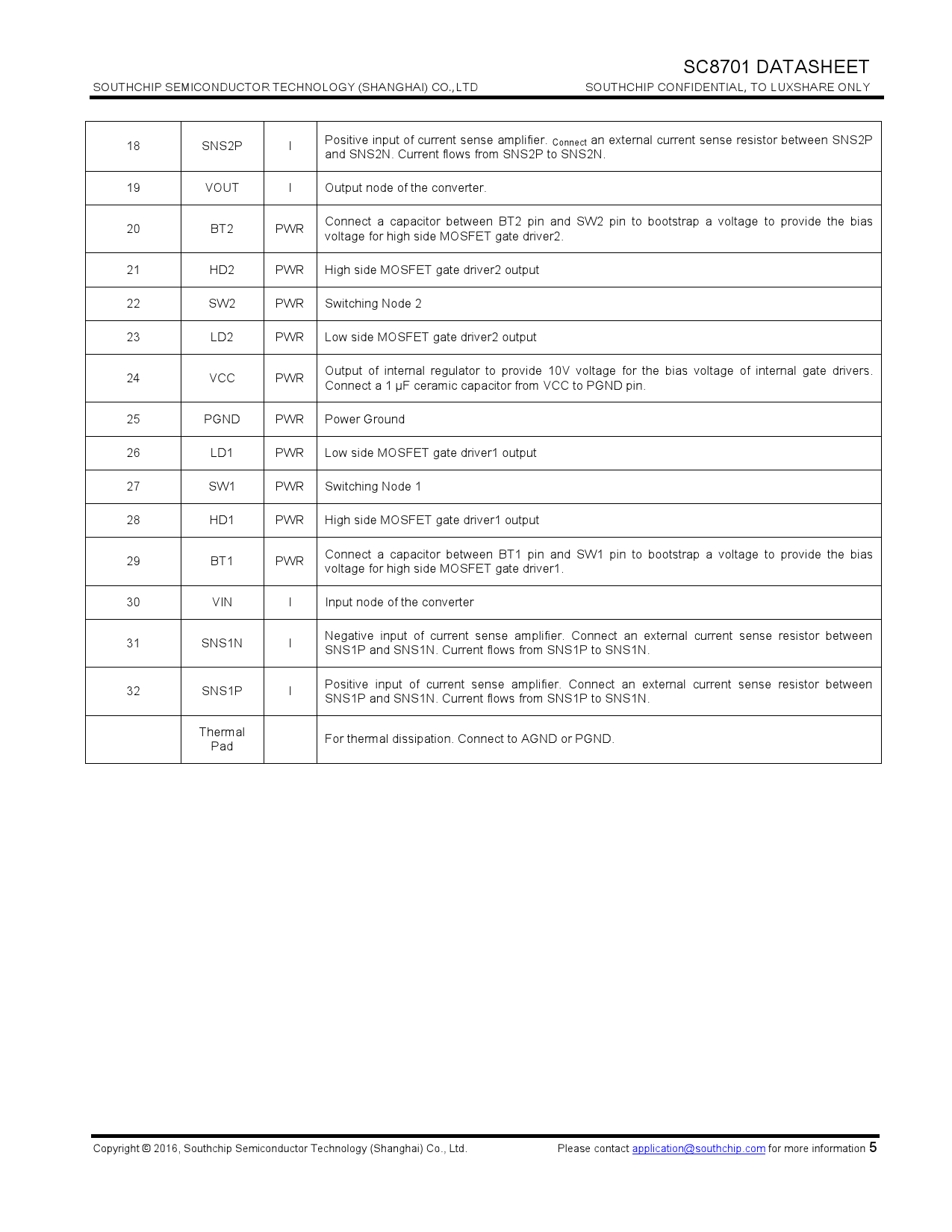 SC8701QDER_（SOUTHCHIP(南芯)）SC8701QDER中文资料_价格_PDF手册-立创电子商城