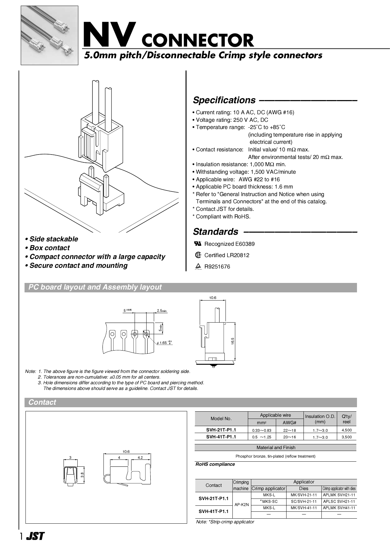 B03P-NV(LF)(SN)_（JST）B03P-NV(LF)(SN)中文资料_价格_PDF手册-立创电子商城