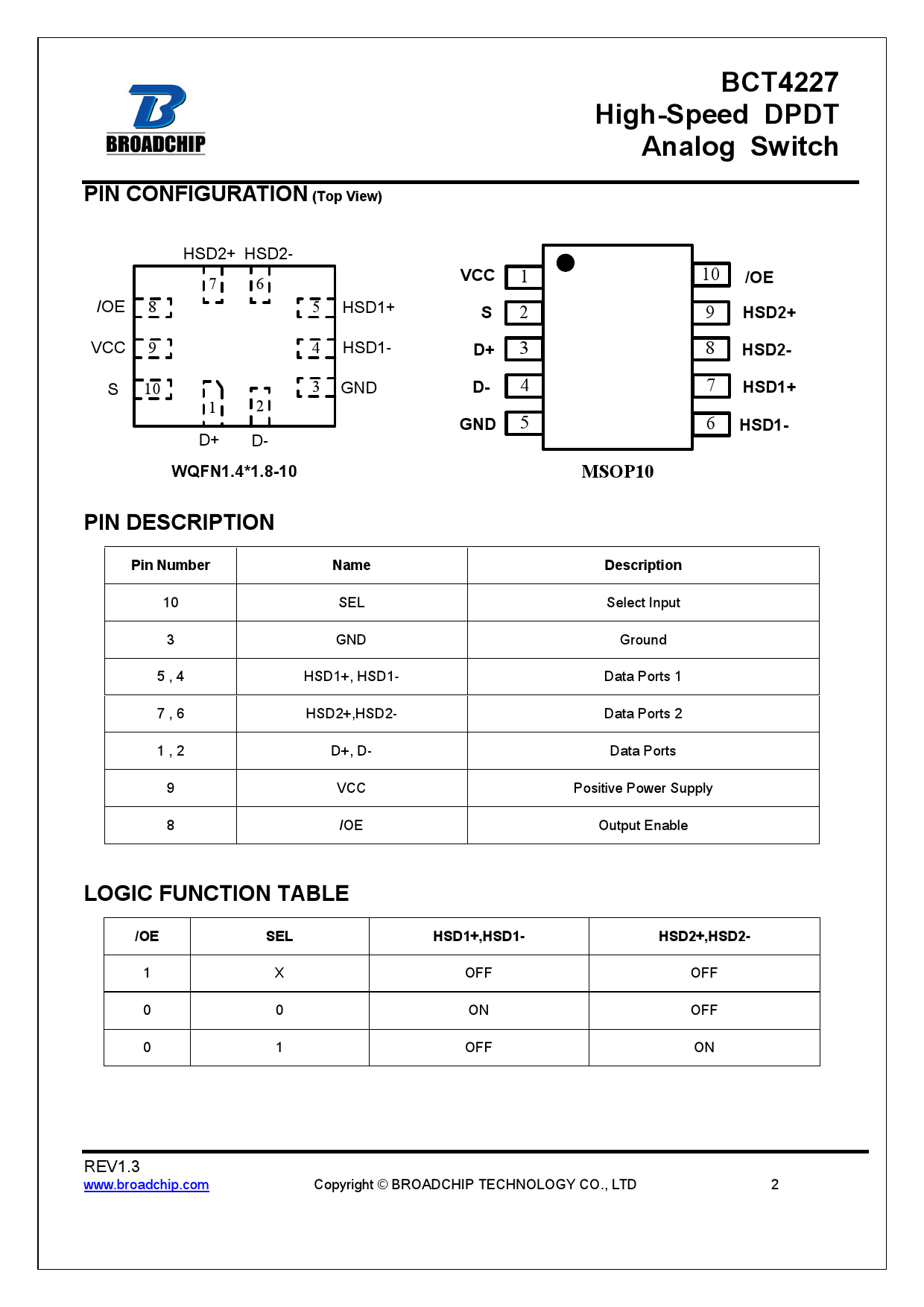 BCT4227ETB-TR_（BROADCHIP(广芯电子)）BCT4227ETB-TR中文资料_价格_PDF手册-立创电子商城