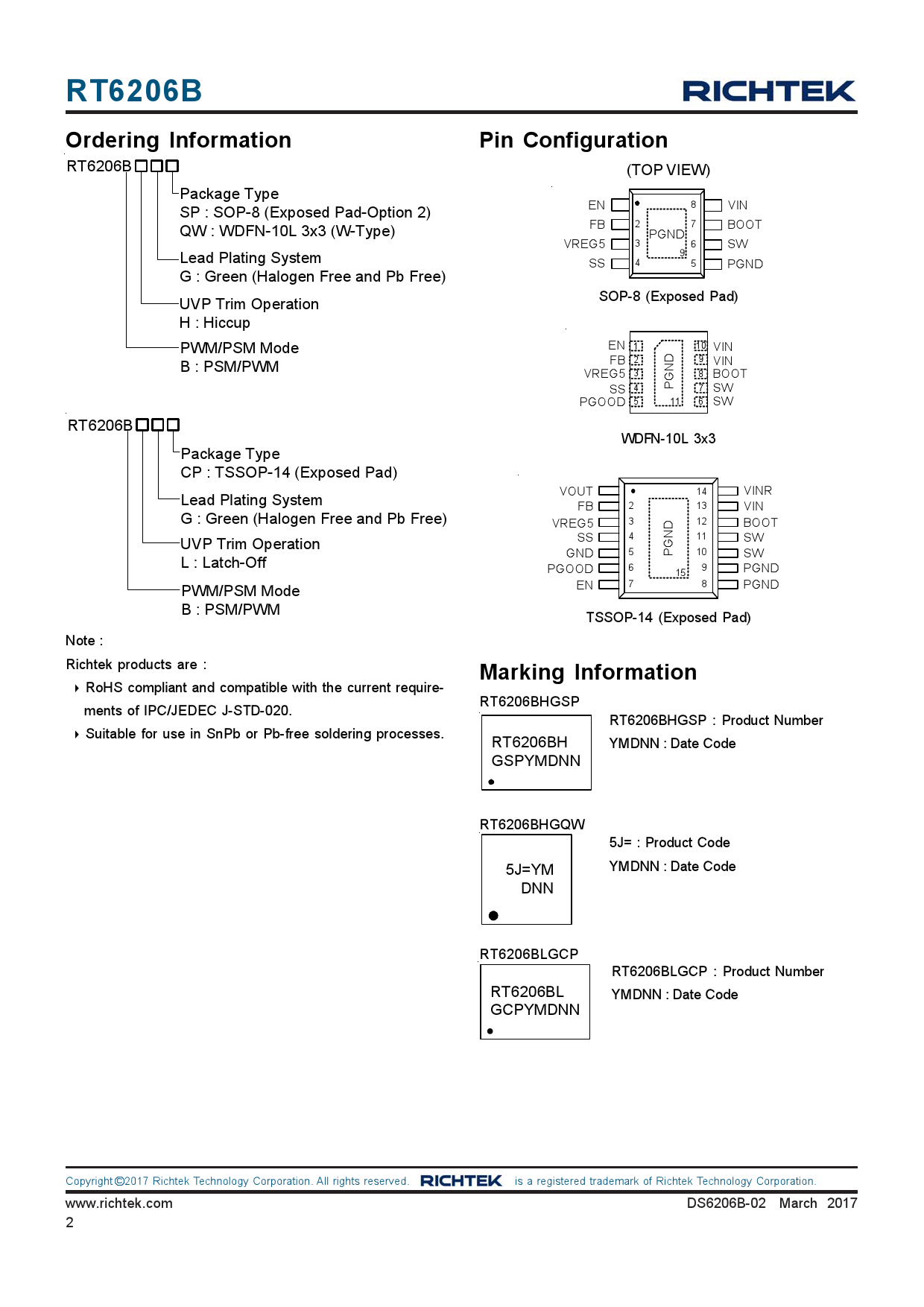 RT6206BHGSP_（RICHTEK(台湾立锜)）RT6206BHGSP中文资料_价格_PDF手册-立创电子商城