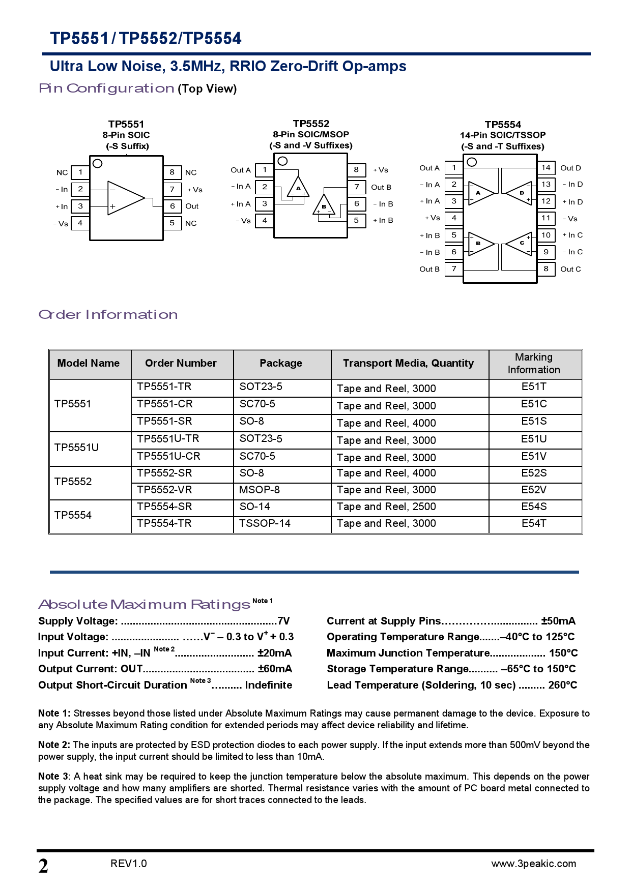 TP5554-TR_（3PEAK）TP5554-TR中文资料_价格_PDF手册-立创电子商城