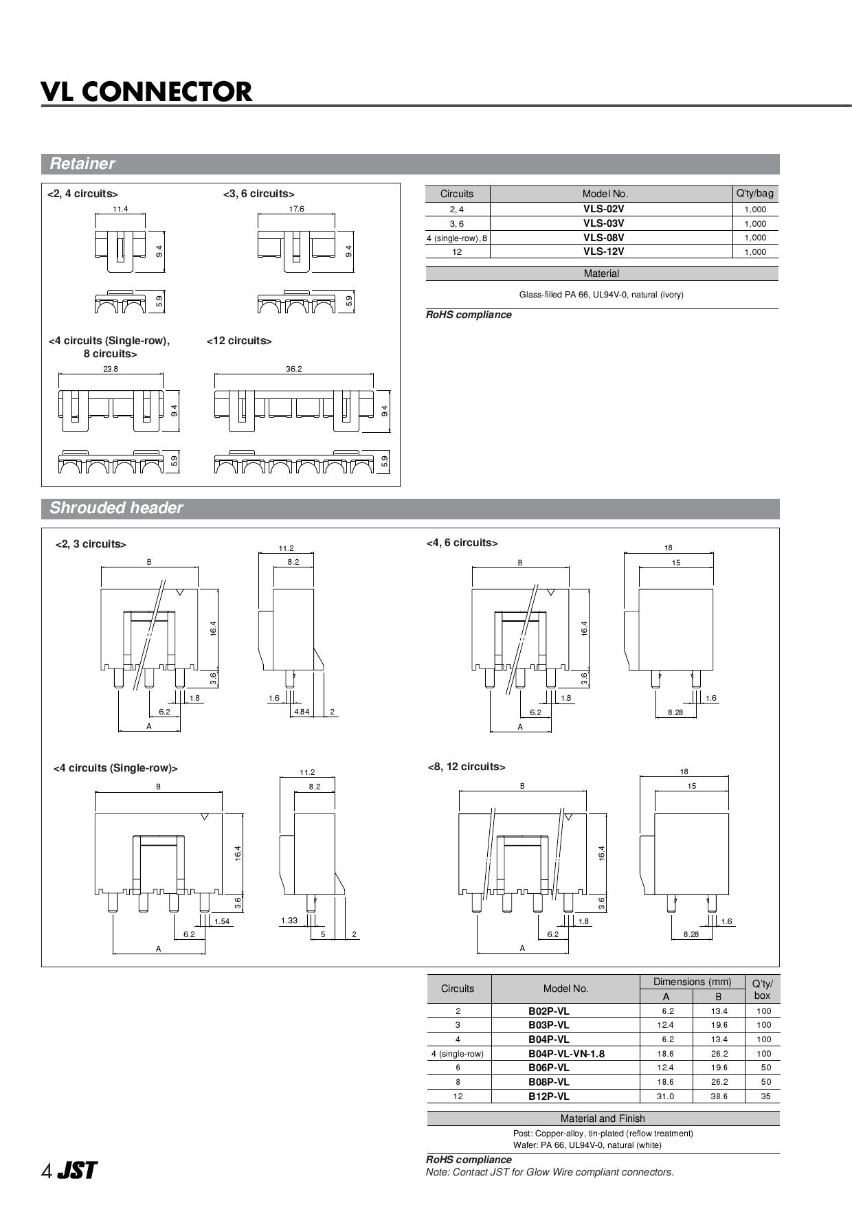 B03P-VL_（JST）B03P-VL中文资料_价格_PDF手册-立创电子商城