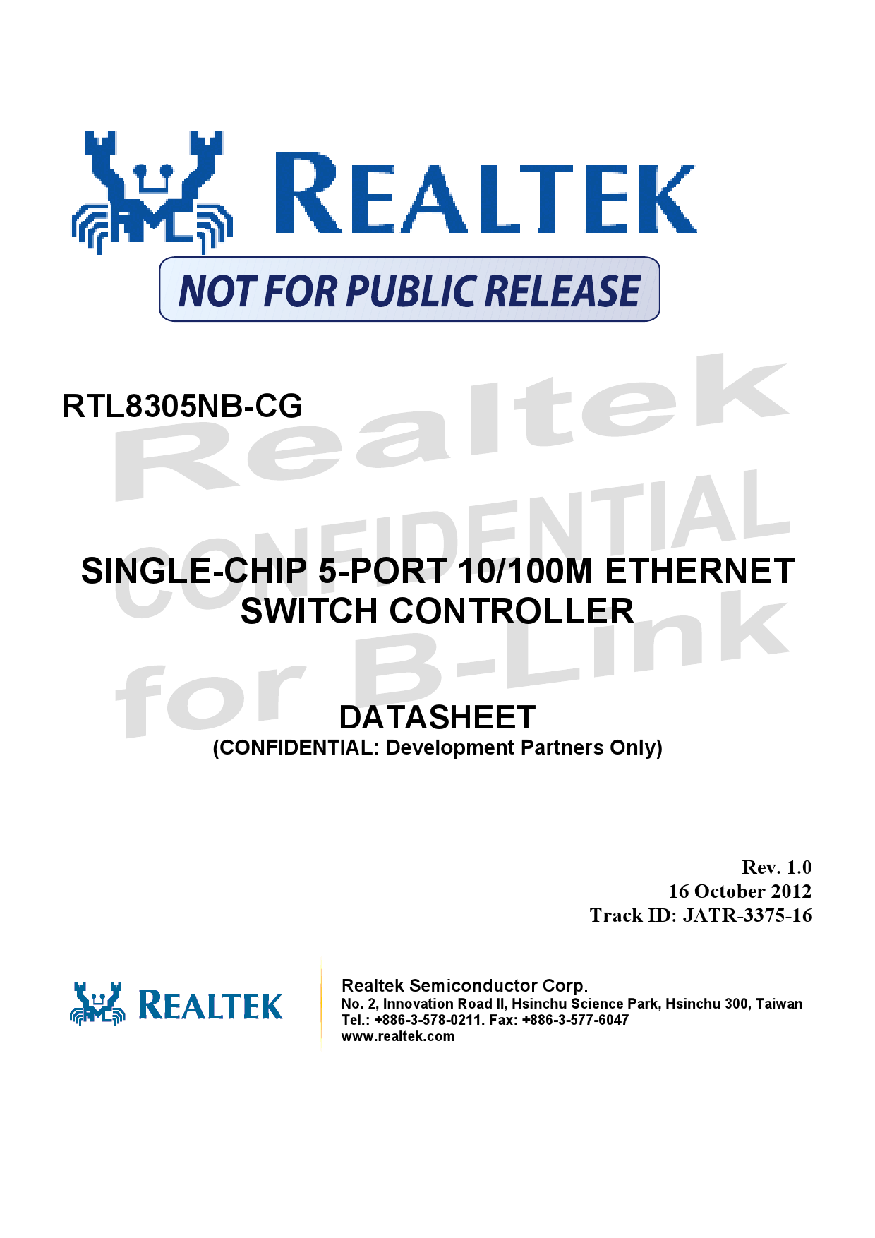 RTL8305NB-CG_（REALTEK(瑞昱)）RTL8305NB-CG中文资料_价格_PDF手册-立创电子商城