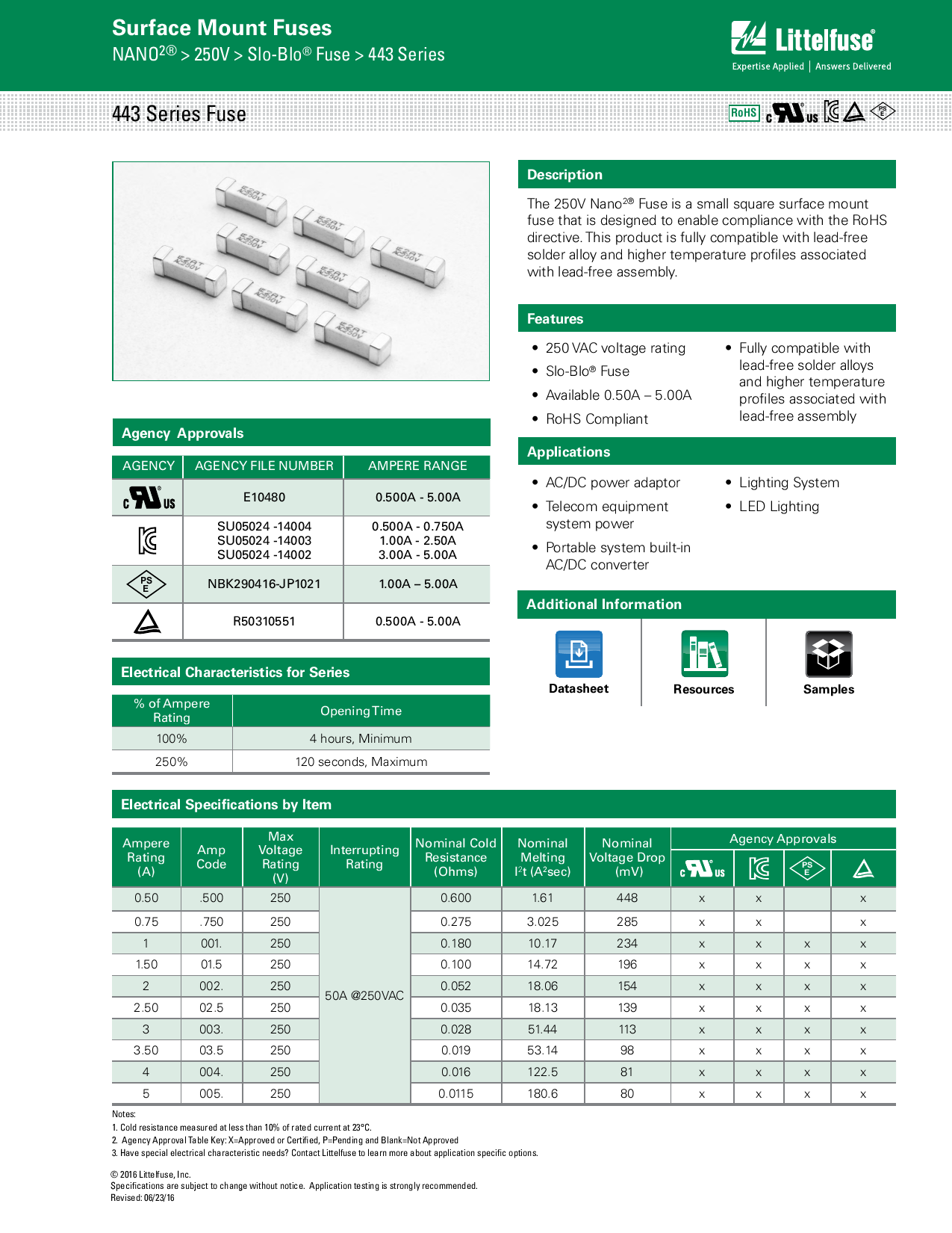 0443003.DR_（Littelfuse(美国力特)）0443003.DR中文资料_价格_PDF手册-立创电子商城