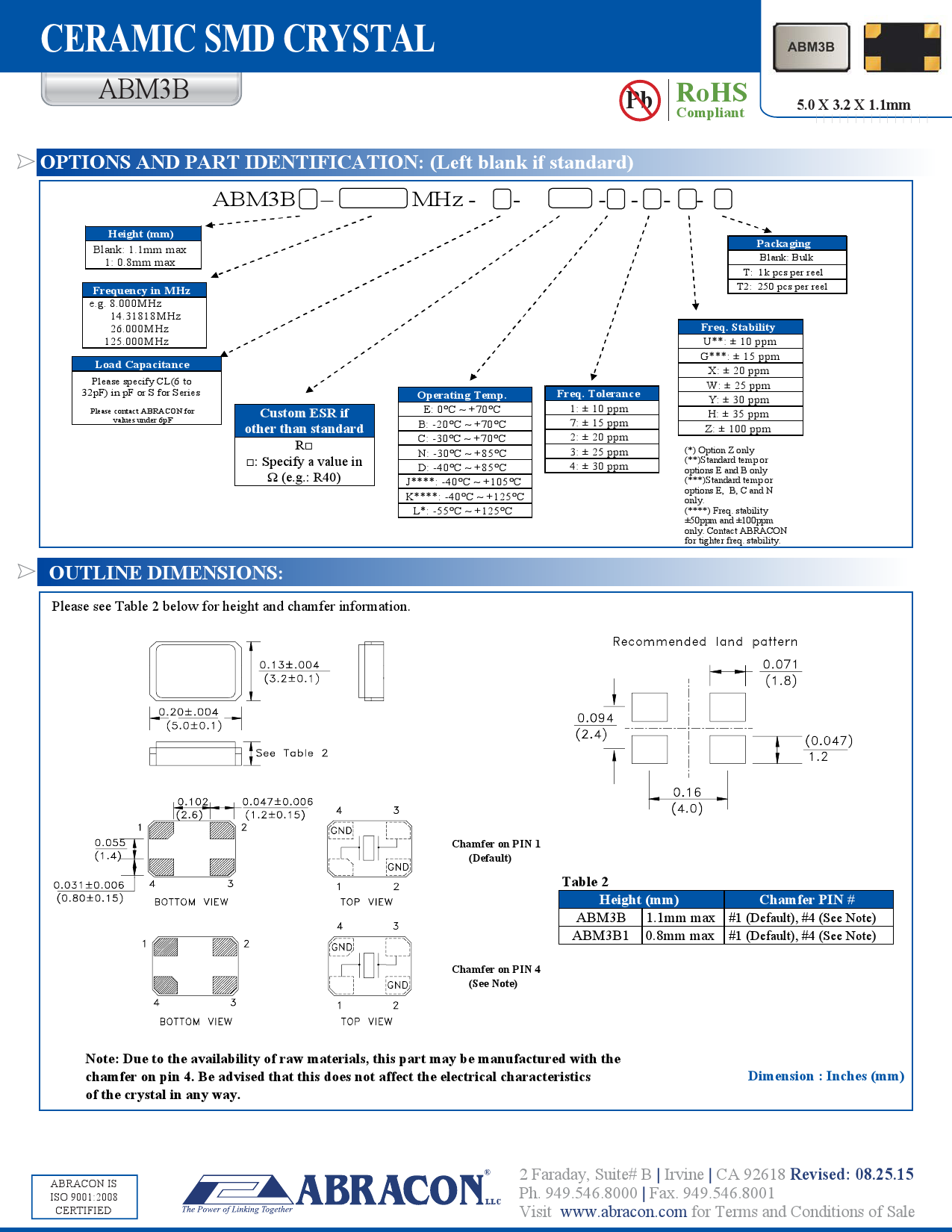 ABM3B-8.000MHZ-10-D-1-G-T_（ABRACON）ABM3B-8.000MHZ-10-D-1-G-T中文资料_价格_PDF ...