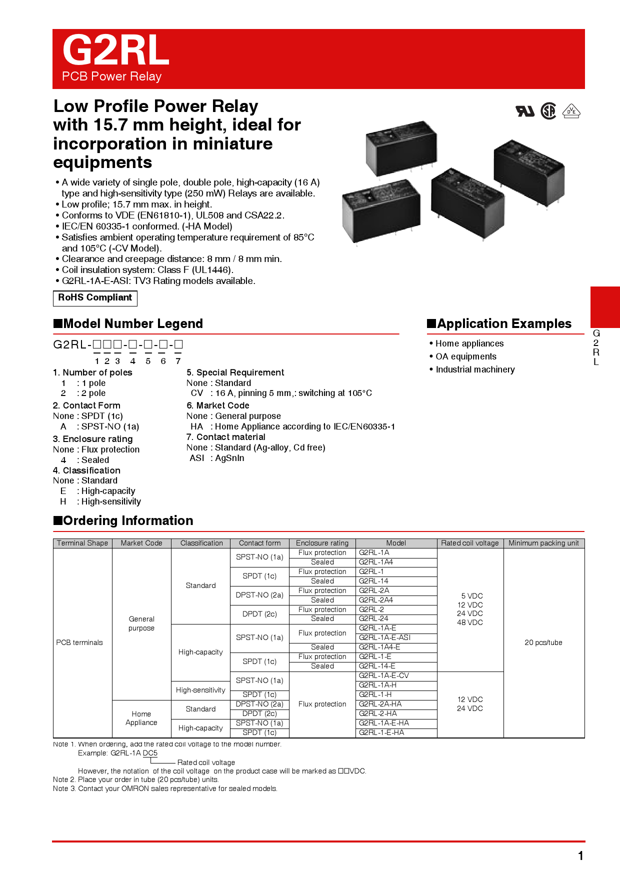 G2RL-1A-E DC24_（OMRON(欧姆龙)）G2RL-1A-E DC24中文资料_价格_PDF手册-立创电子商城