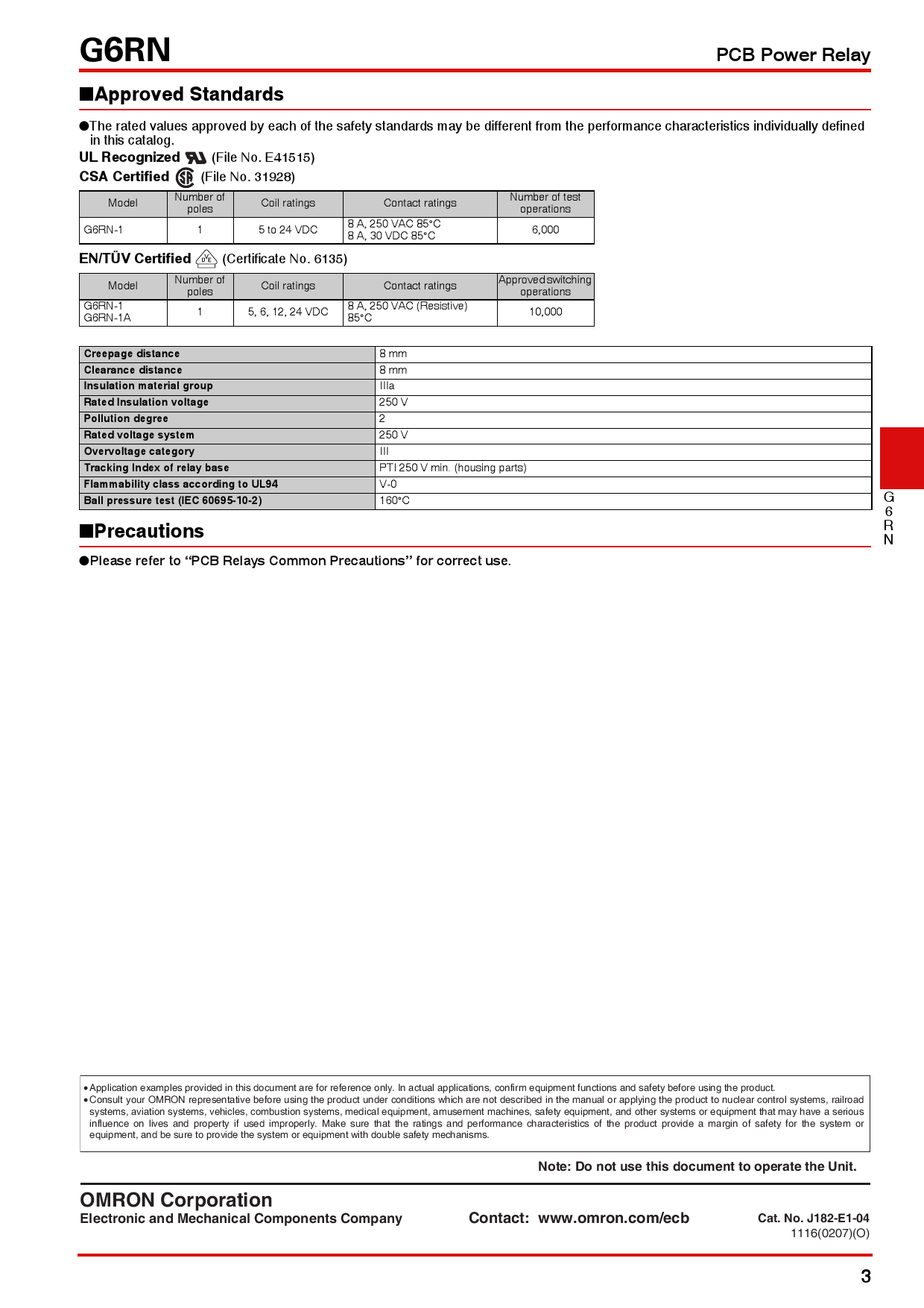 G6RN-1 DC12_（OMRON(欧姆龙)）G6RN-1 DC12中文资料_价格_PDF手册-立创电子商城